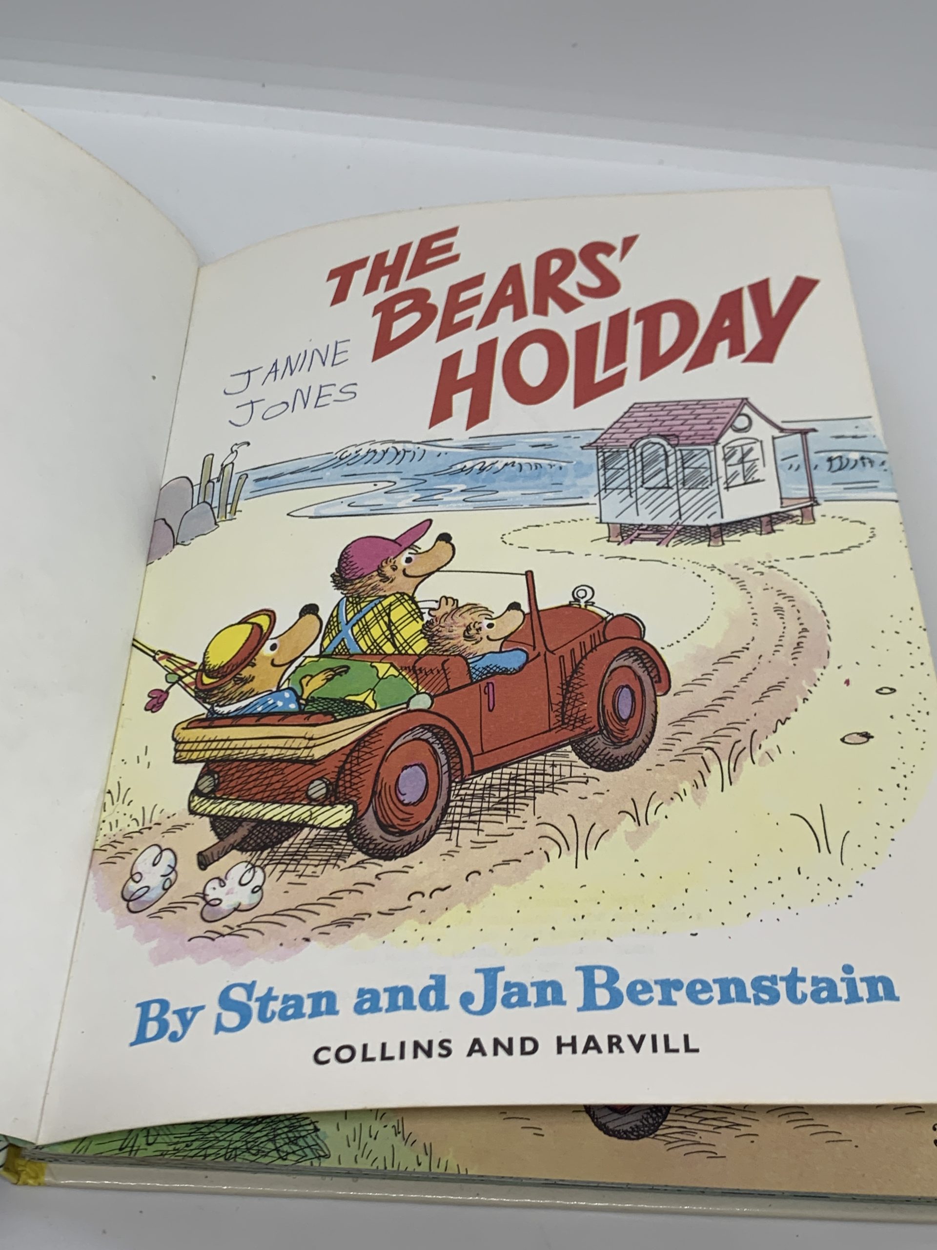 The Bears Holiday - Stan and Jan Berenstain - Collins and Harvill 1969 ...
