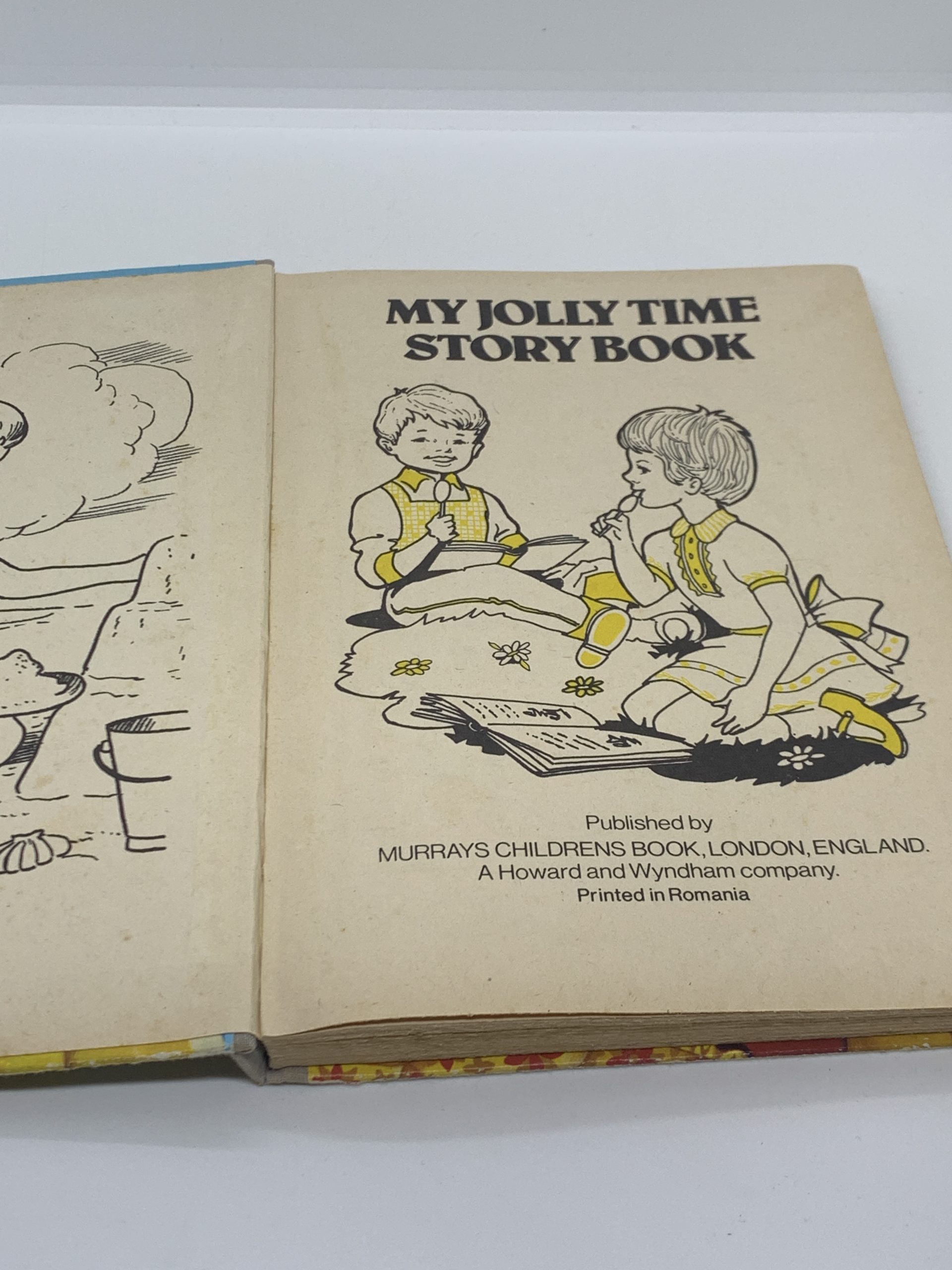My Jolly Time Story Book - Murrays Childrens Book - Vintage Keepsakes