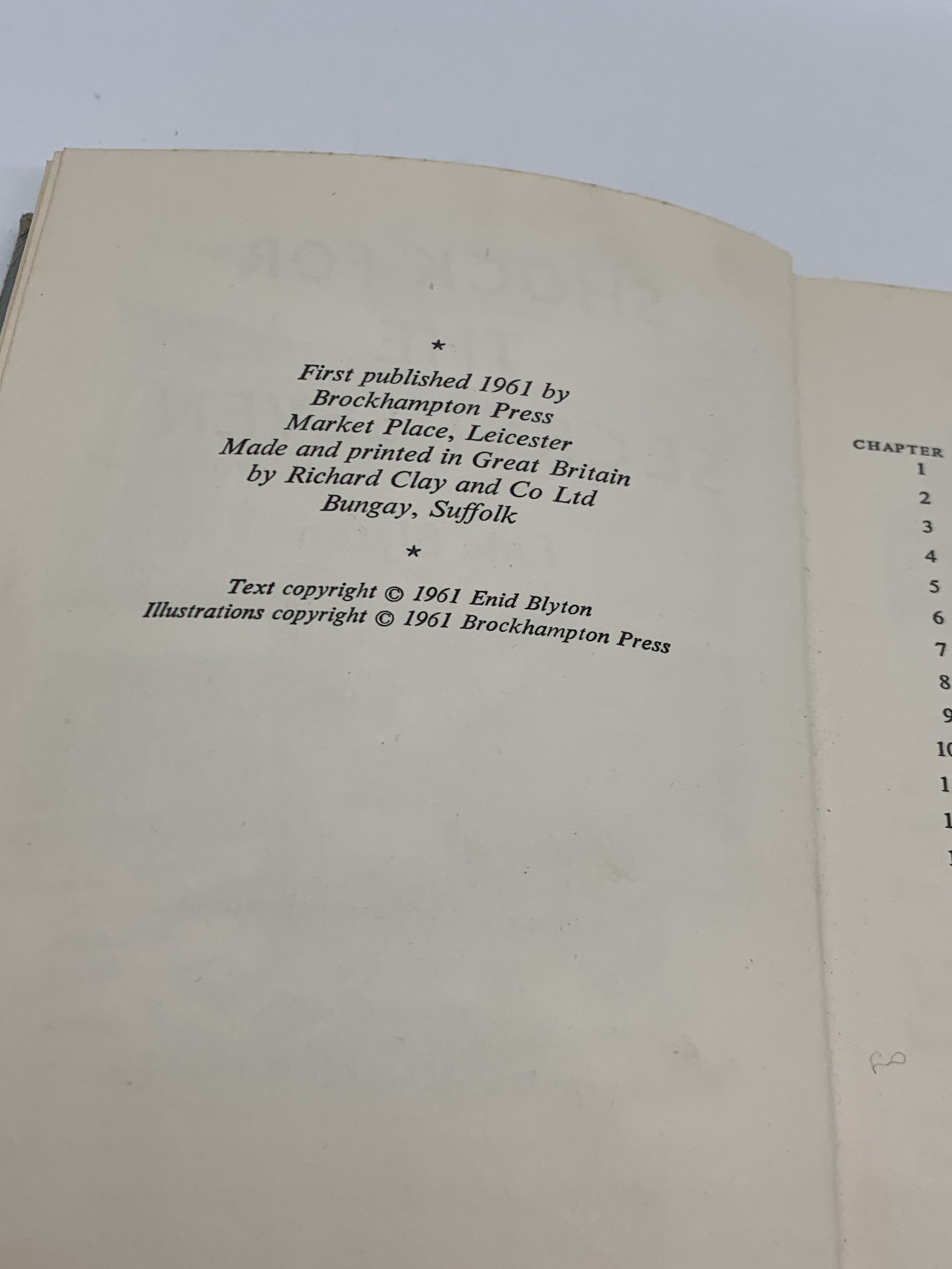 Shock for the Secret Seven - Enid Blyton - Brock Books 1961 - Vintage ...