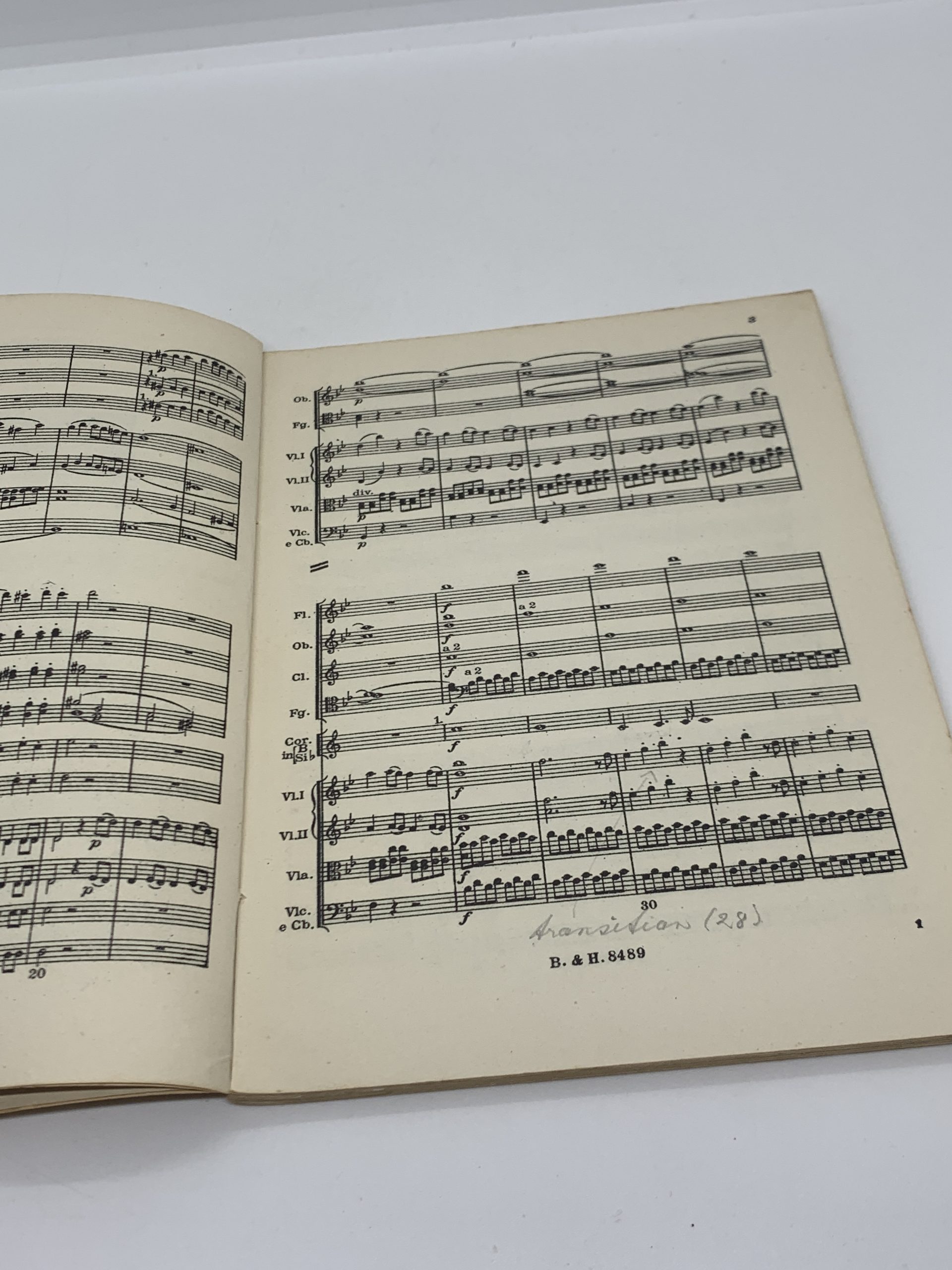 Mozart Symphony G Minor - Hawkes Pocket Scores - Vintage Keepsakes