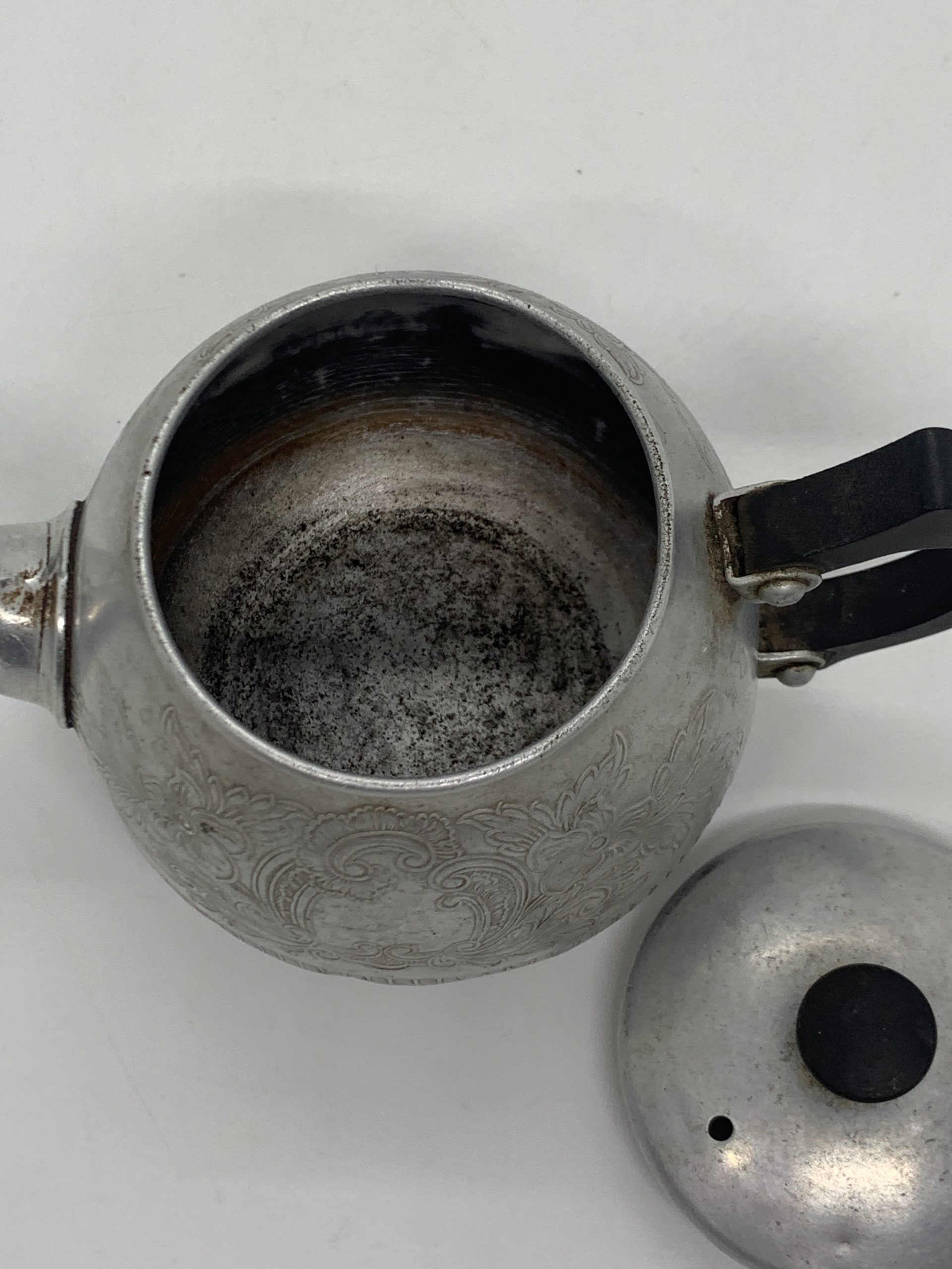 Vintage Swan Brand 2 Cups Teapot Aluminium with Bakelite Handle ...