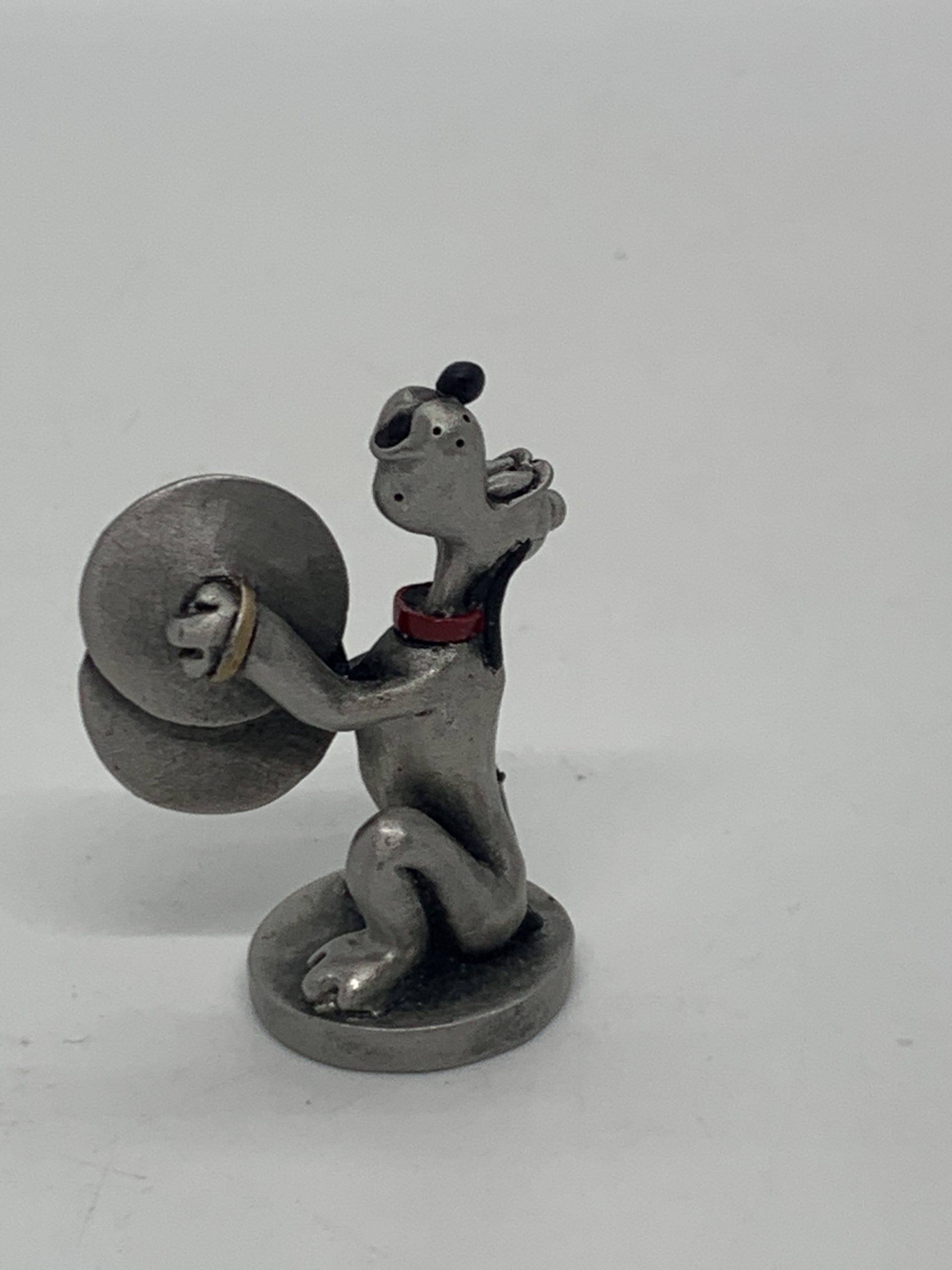 Vintage Hudson Fine Pewter Pluto Playing Cymbals Figurine 5cm - Number ...