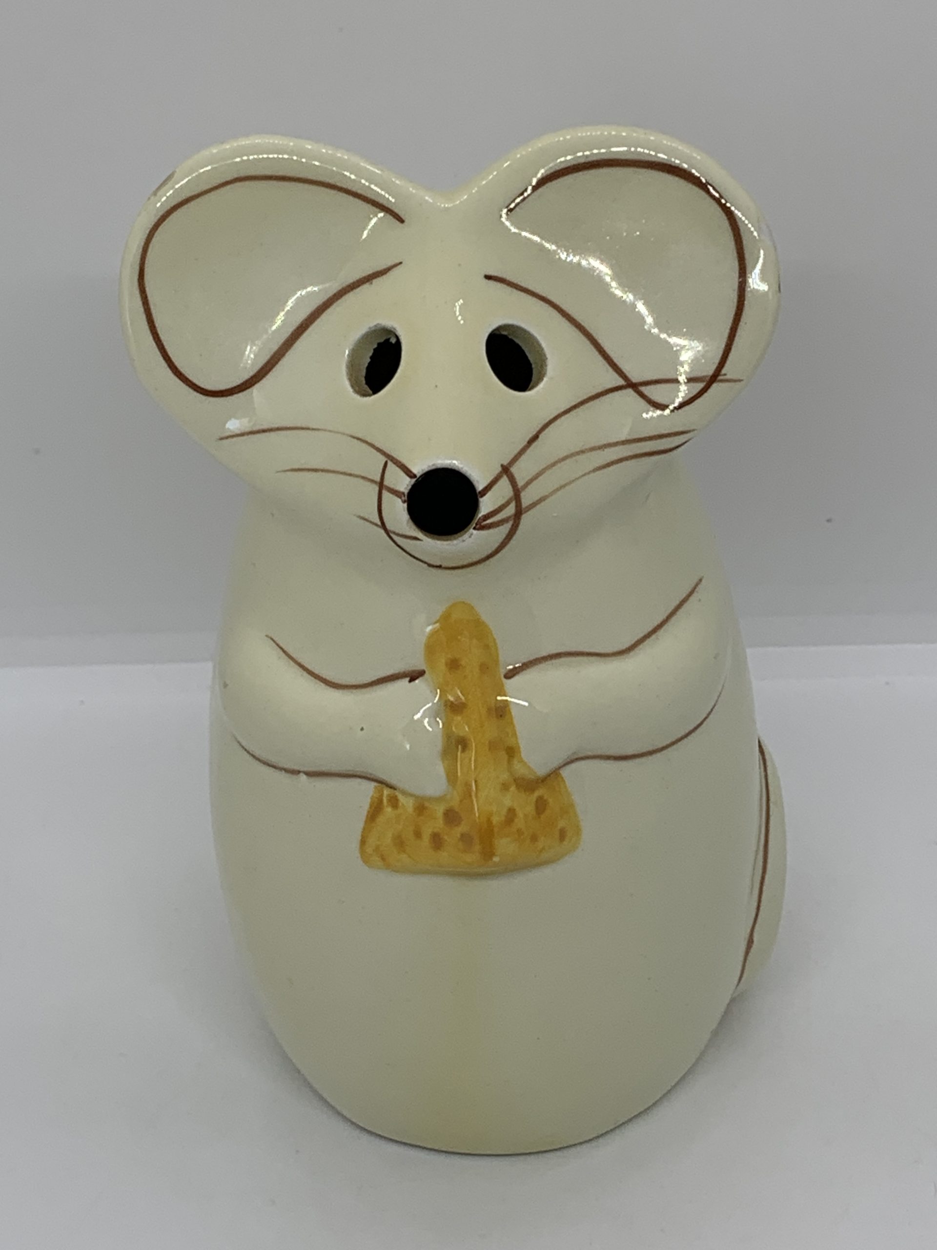 Martinvale Happy Mouse Parmesan Cheese Shaker (1970s) - Vintage Keepsakes
