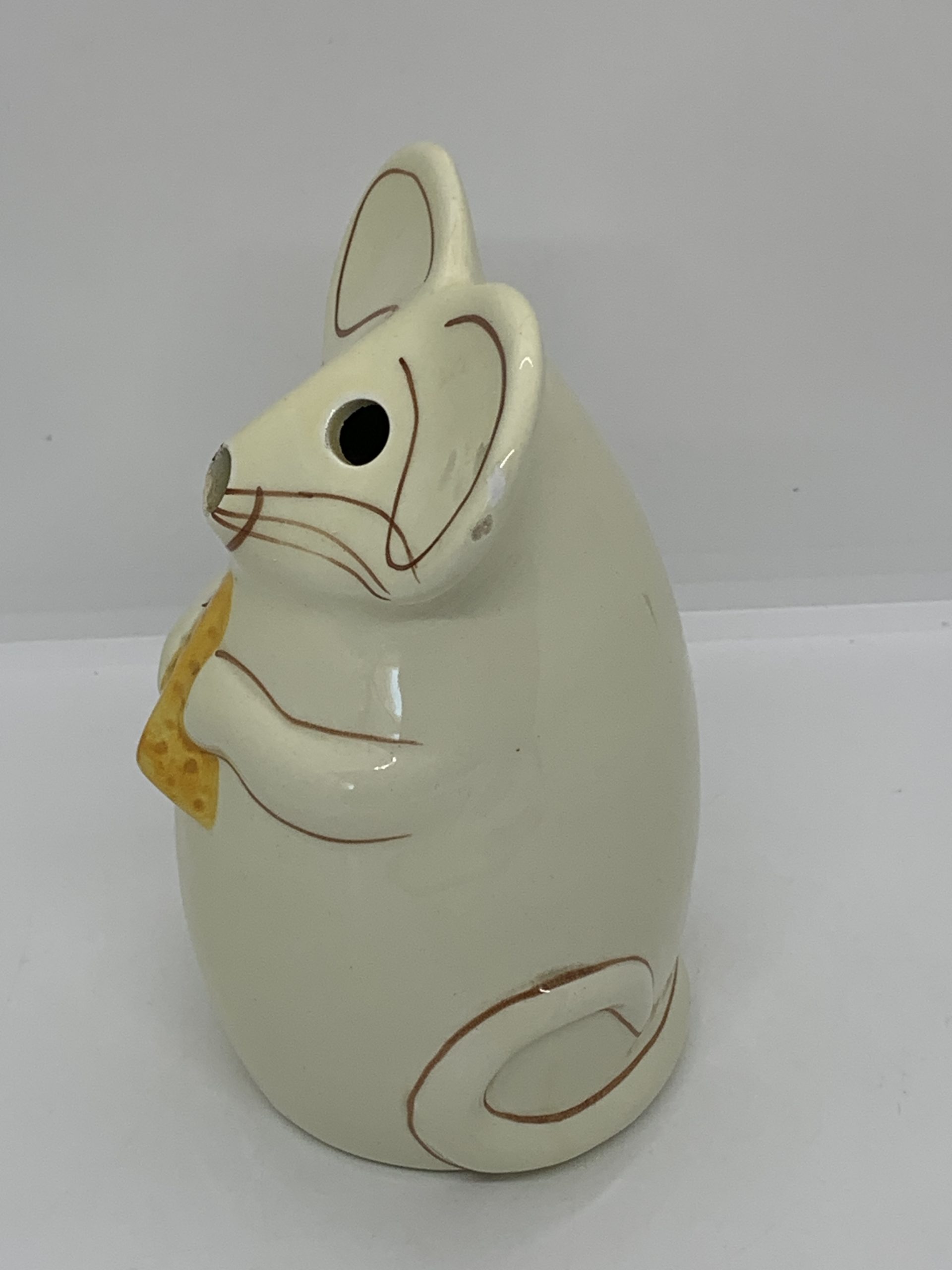 Martinvale Happy Mouse Parmesan Cheese Shaker (1970s) - Vintage Keepsakes