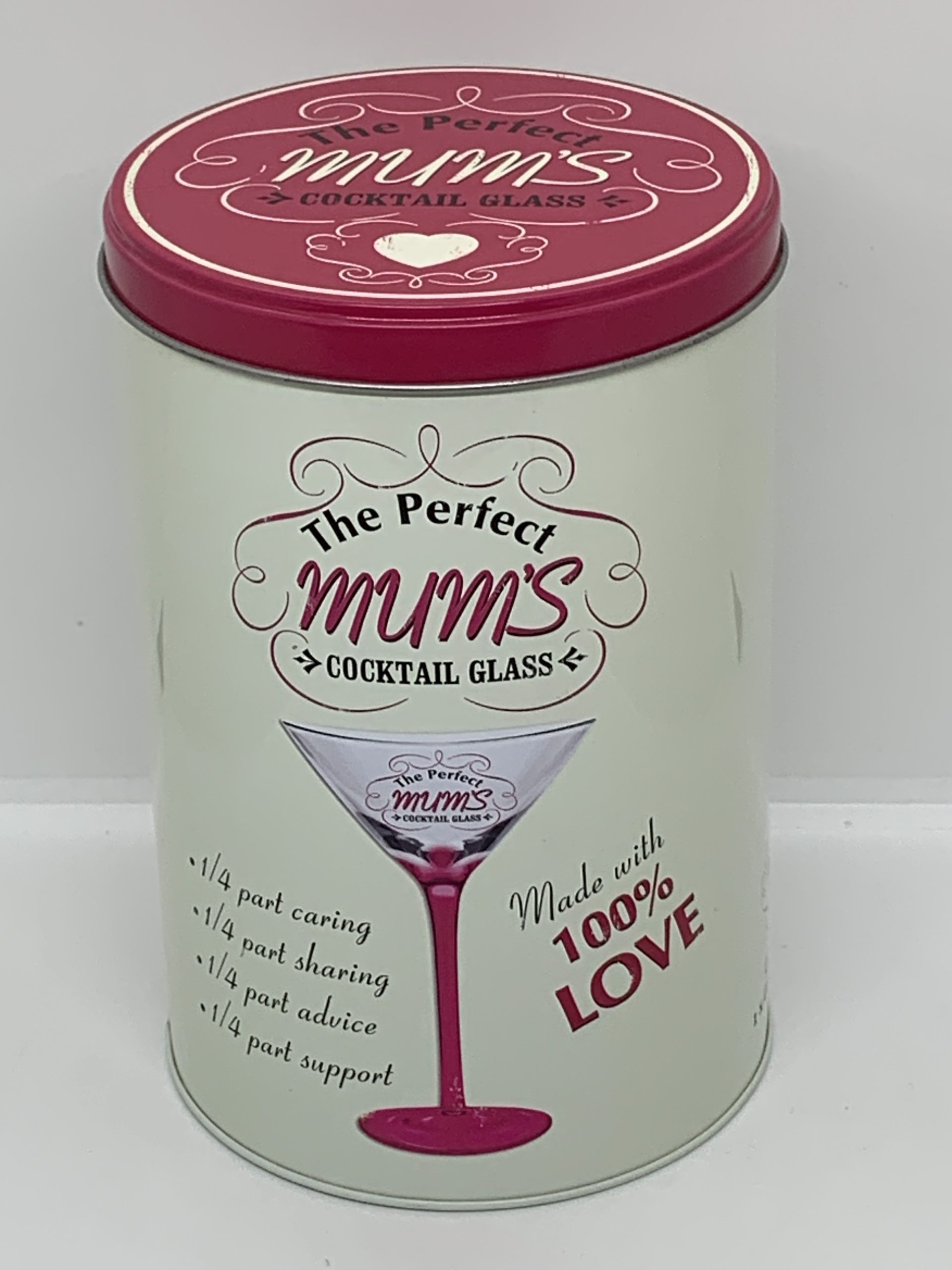The Perfect Mums Cocktail Glass in Tin by Licensing Essentials ...