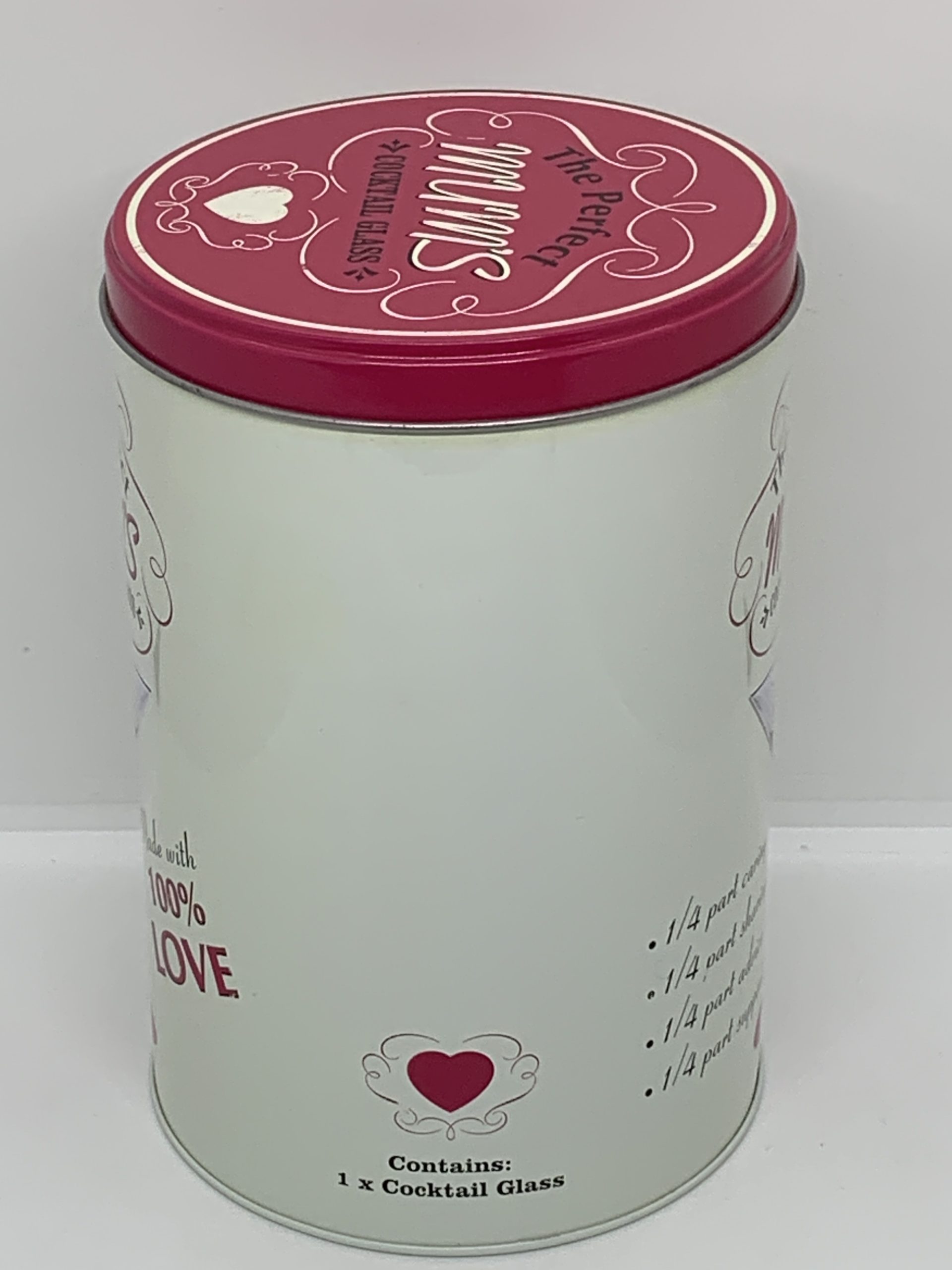The Perfect Mums Cocktail Glass in Tin by Licensing Essentials ...
