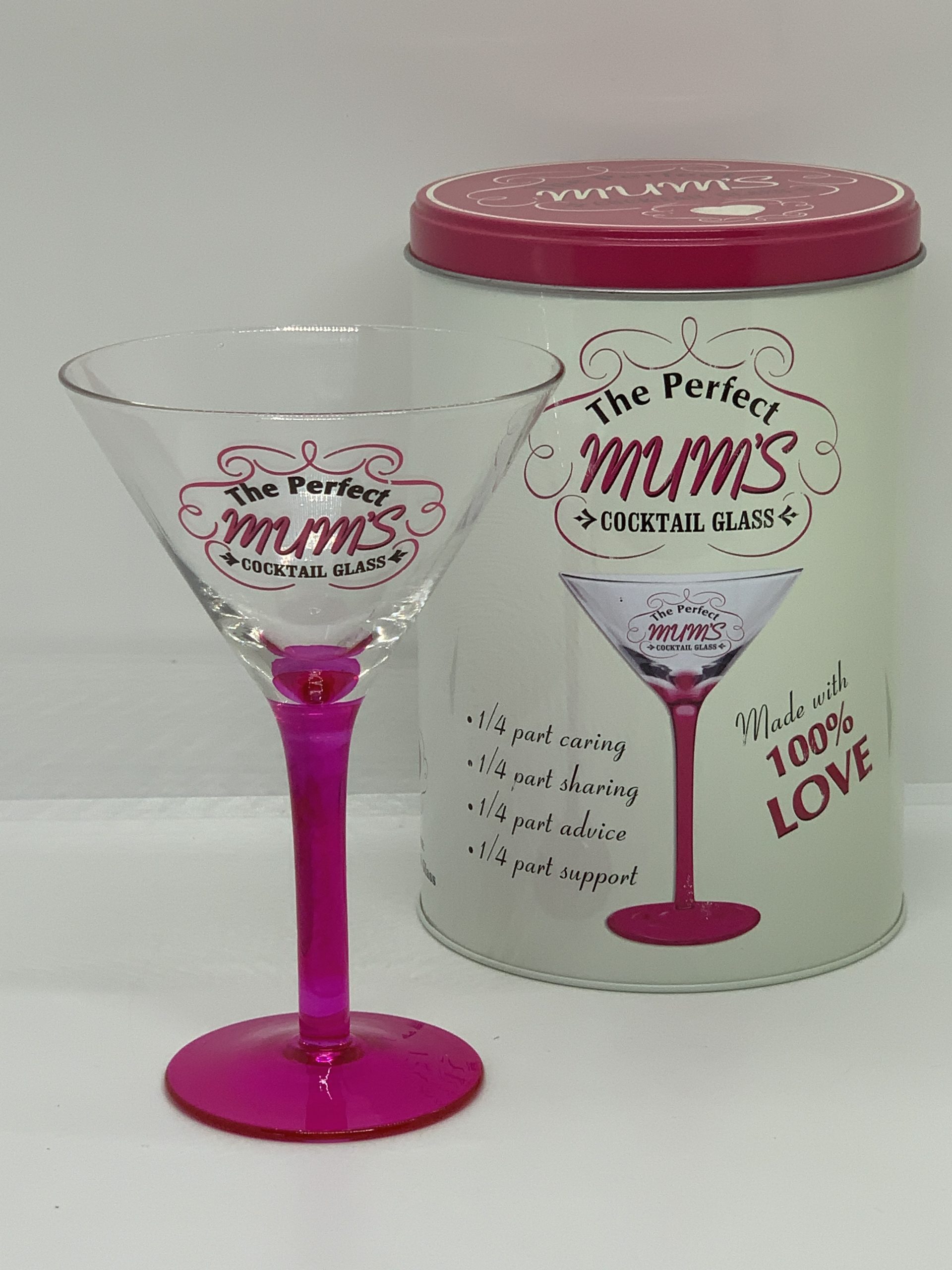 The Perfect Mums Cocktail Glass in Tin by Licensing Essentials ...