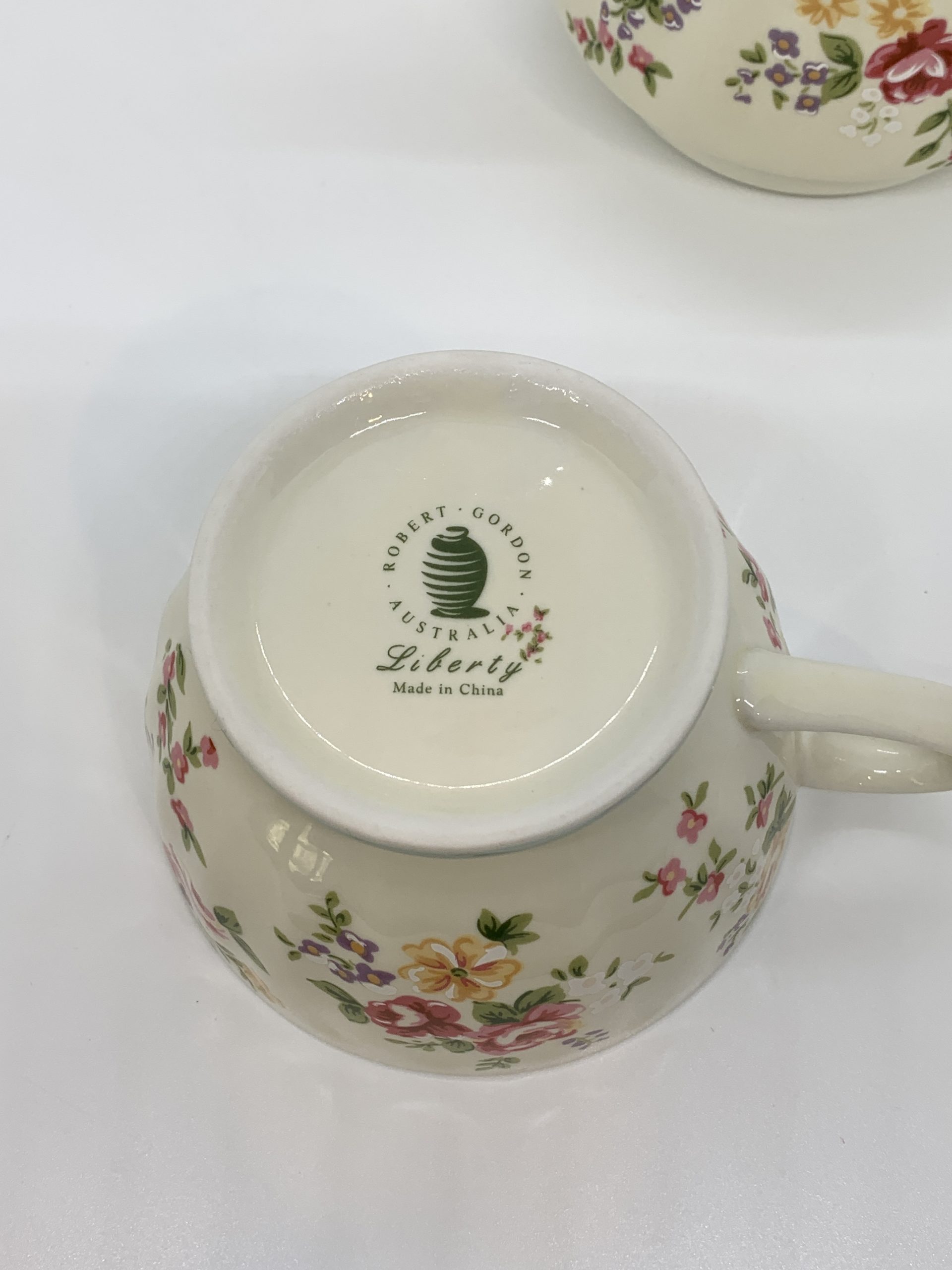 Robert Gordon Pottery Liberty Floral Pattern Tea For One - Vintage ...
