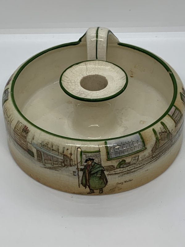 Royal Doulton Dickens Series Ware Chamberstick. Made in England c1908 ...