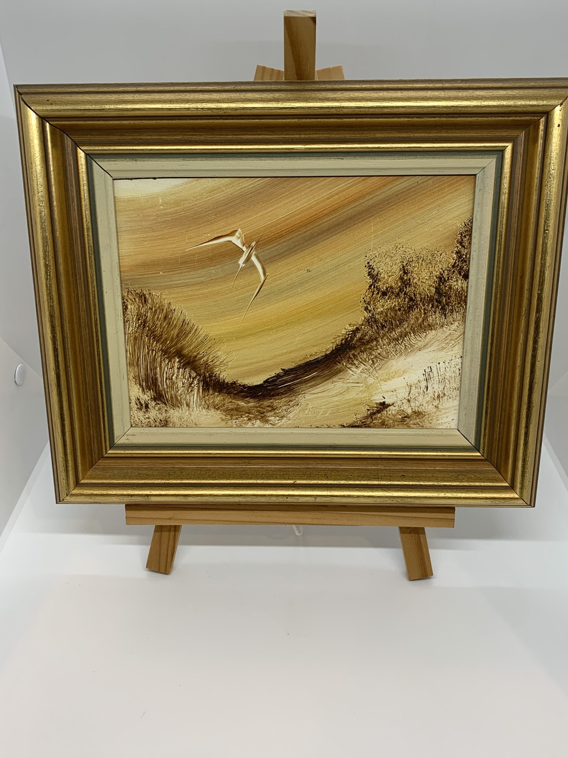 Jim Crofts Signed Original Oil Painting - featuring Seagull - 24x29cm ...