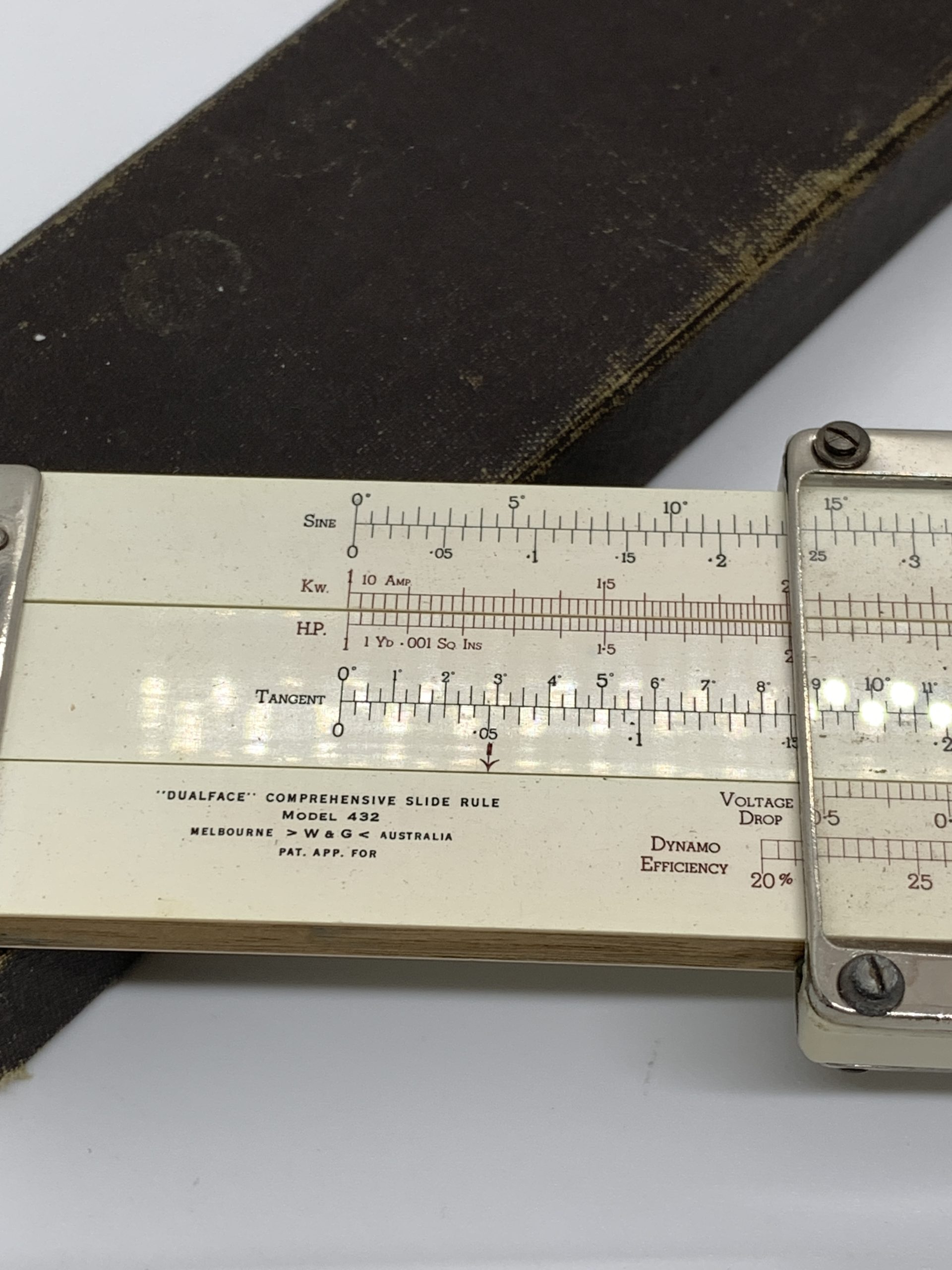 Vintage WG Dualface Comprehensive Slide Rule Model 432 - Vintage Keepsakes
