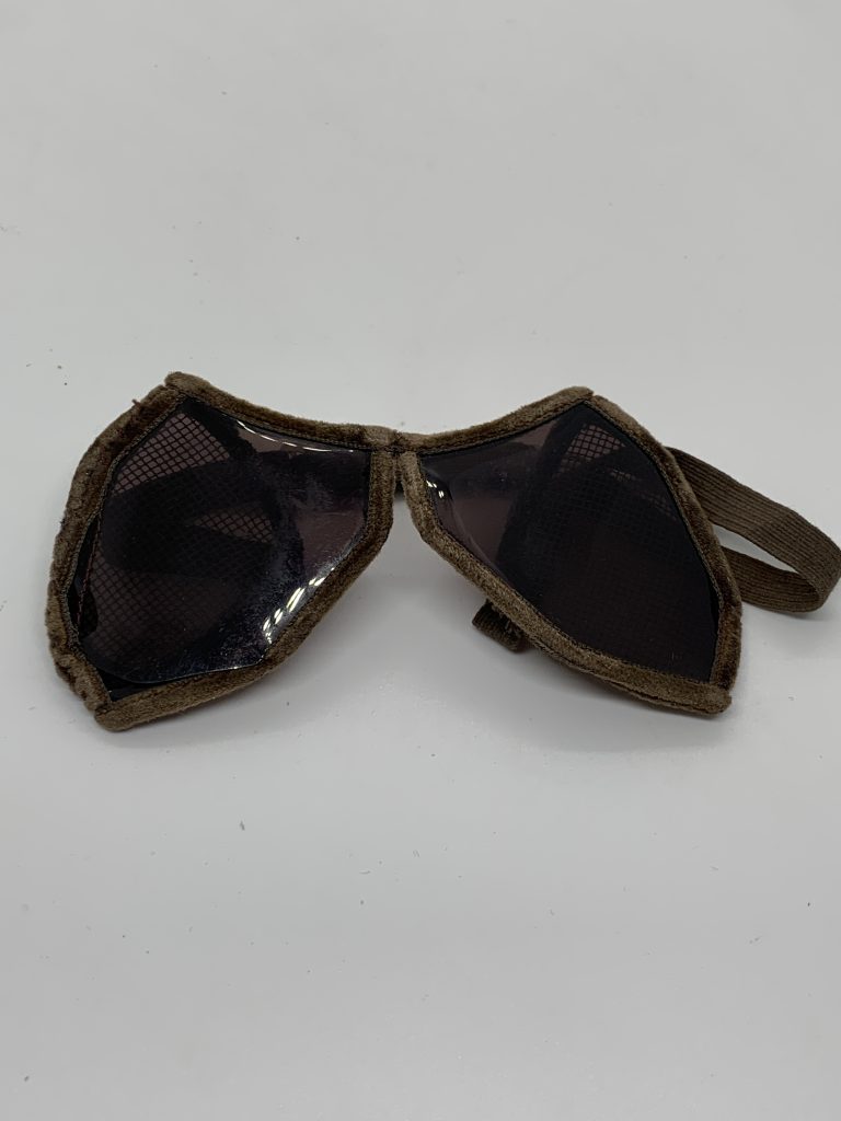 Vintage Glacier Ski Folding Goggles - Vintage Keepsakes