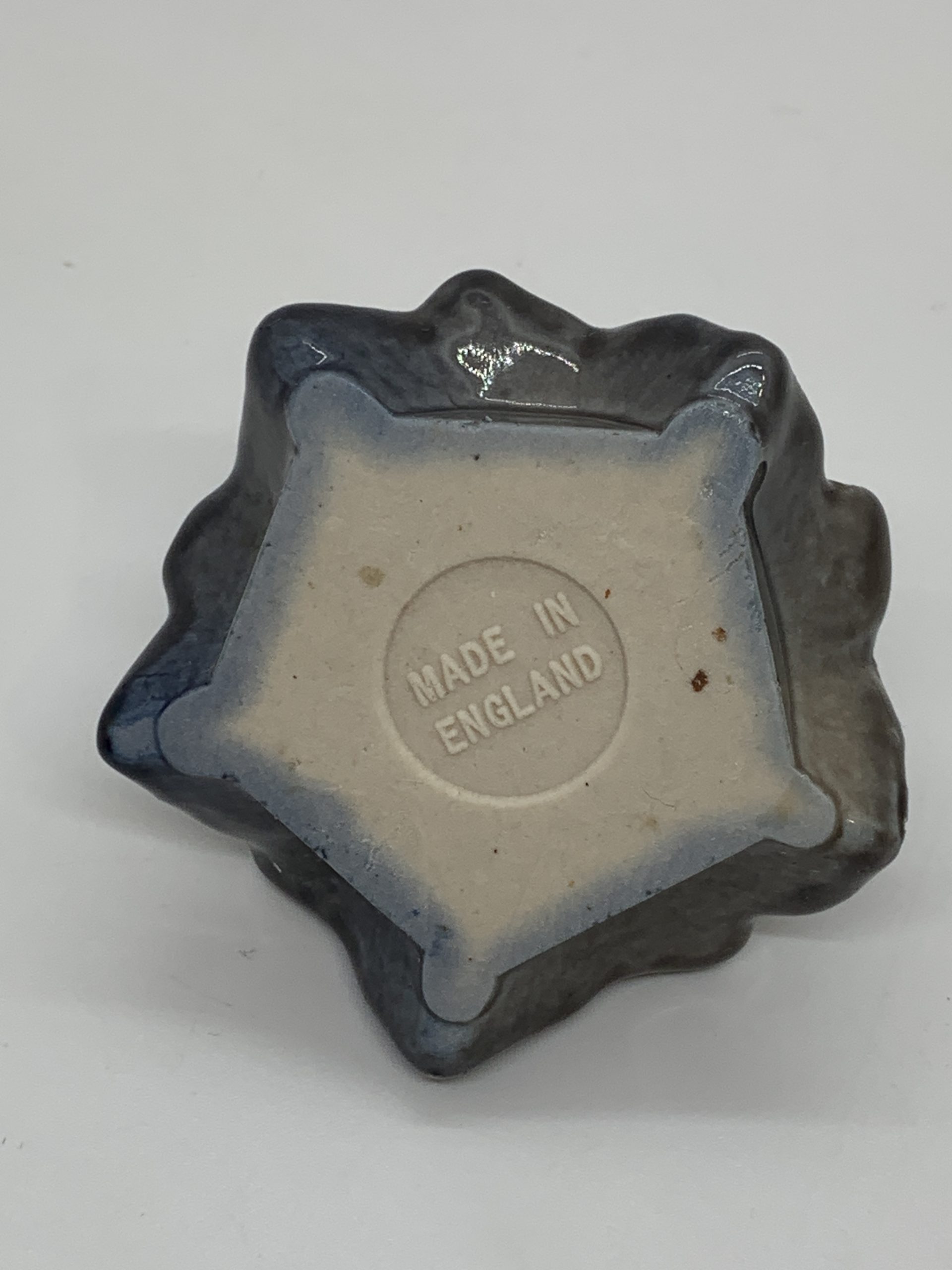 Vintage Wade Flower Daffodil Candle Holder - Vintage Keepsakes