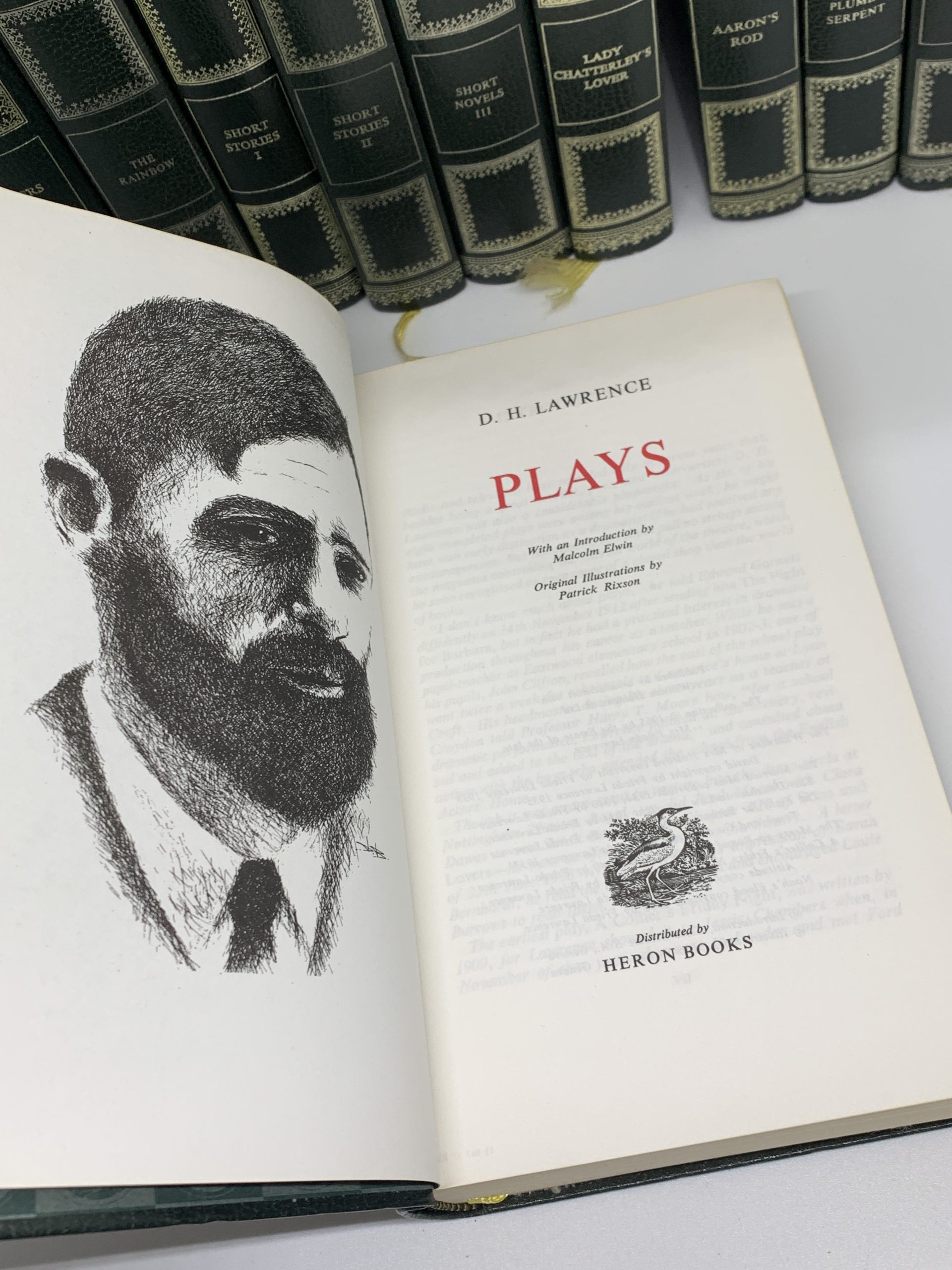 Vintage DH Lawrence - Complete Works (Heron Books 1968) 11 Books ...