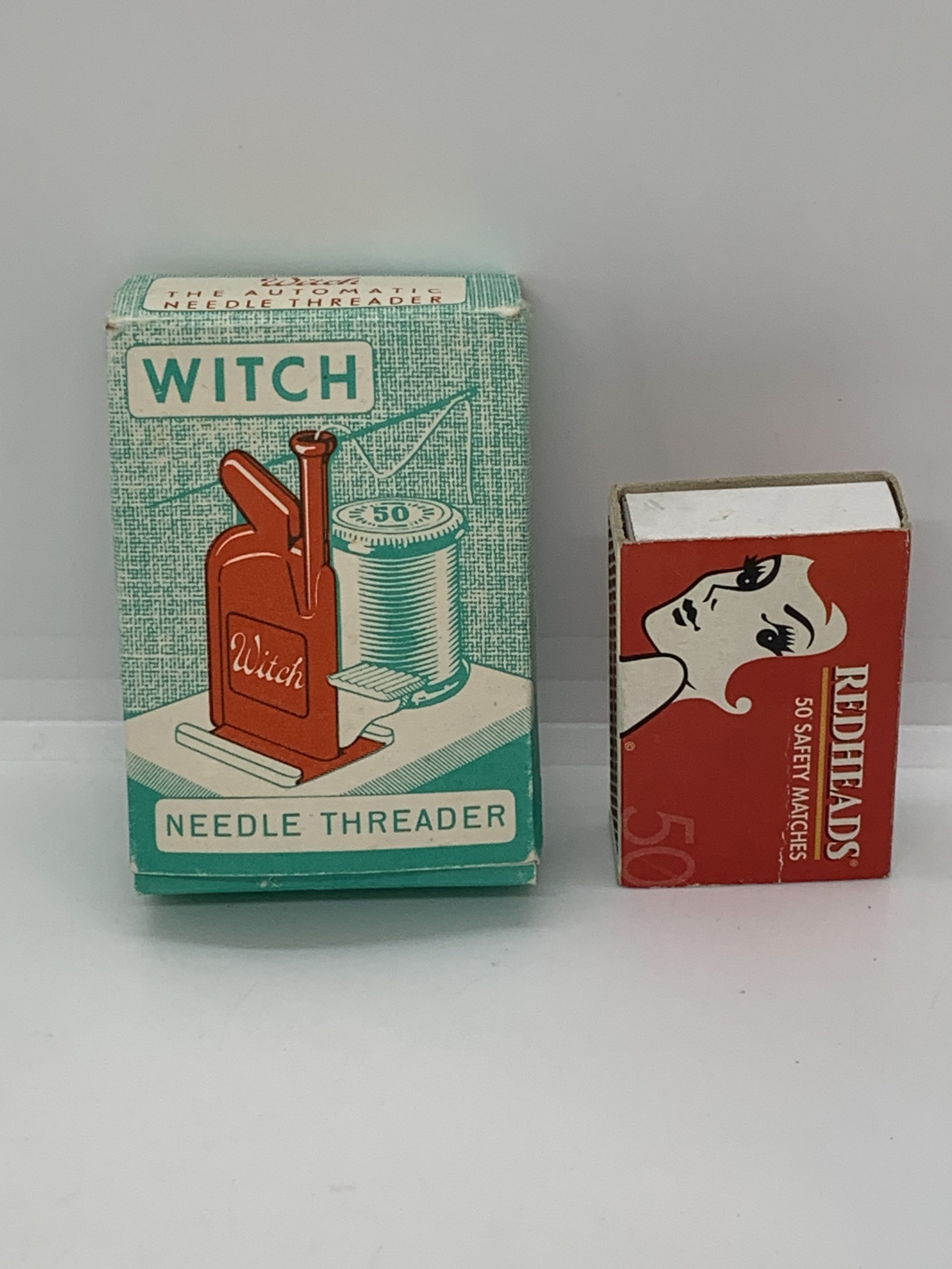 Vintage Witch Needle Threader - German - in box with Instructions ...