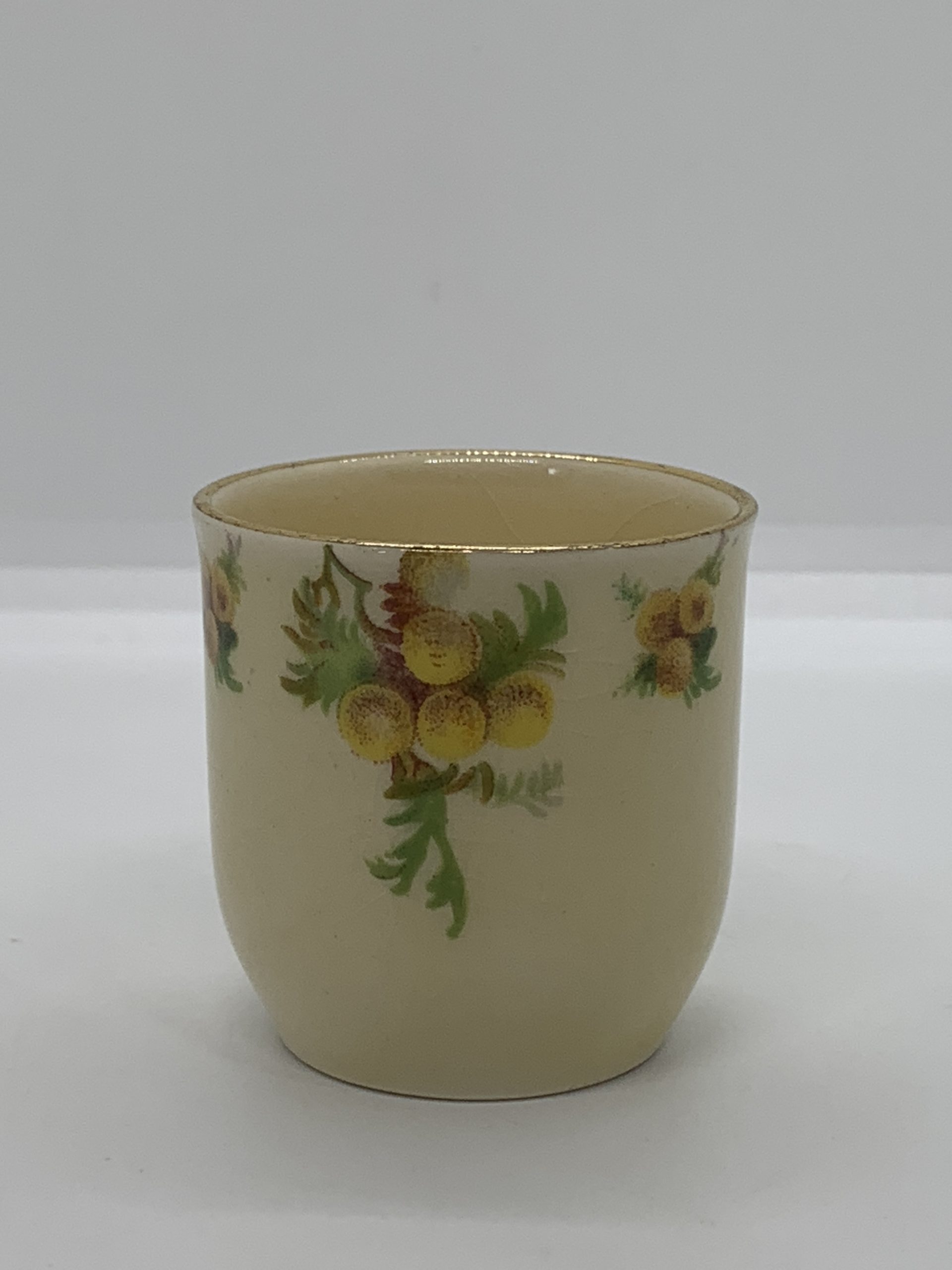 Royal Doulton D5099 Wattle Egg Cup (Made in England c1930) Lightly ...