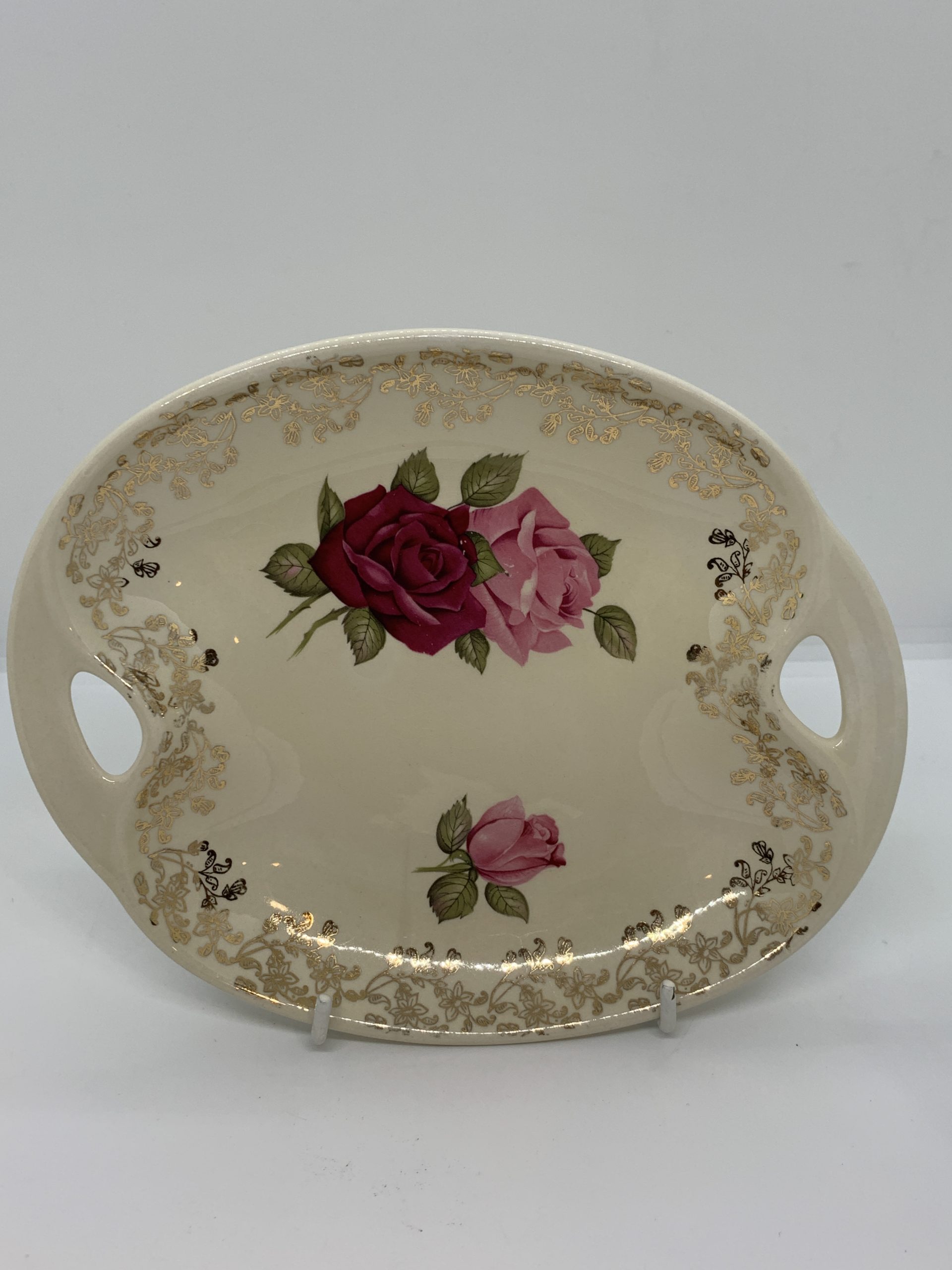 Lord Nelson Ware England Pattern 3323 Two Handled Cake Plate 22cm ...