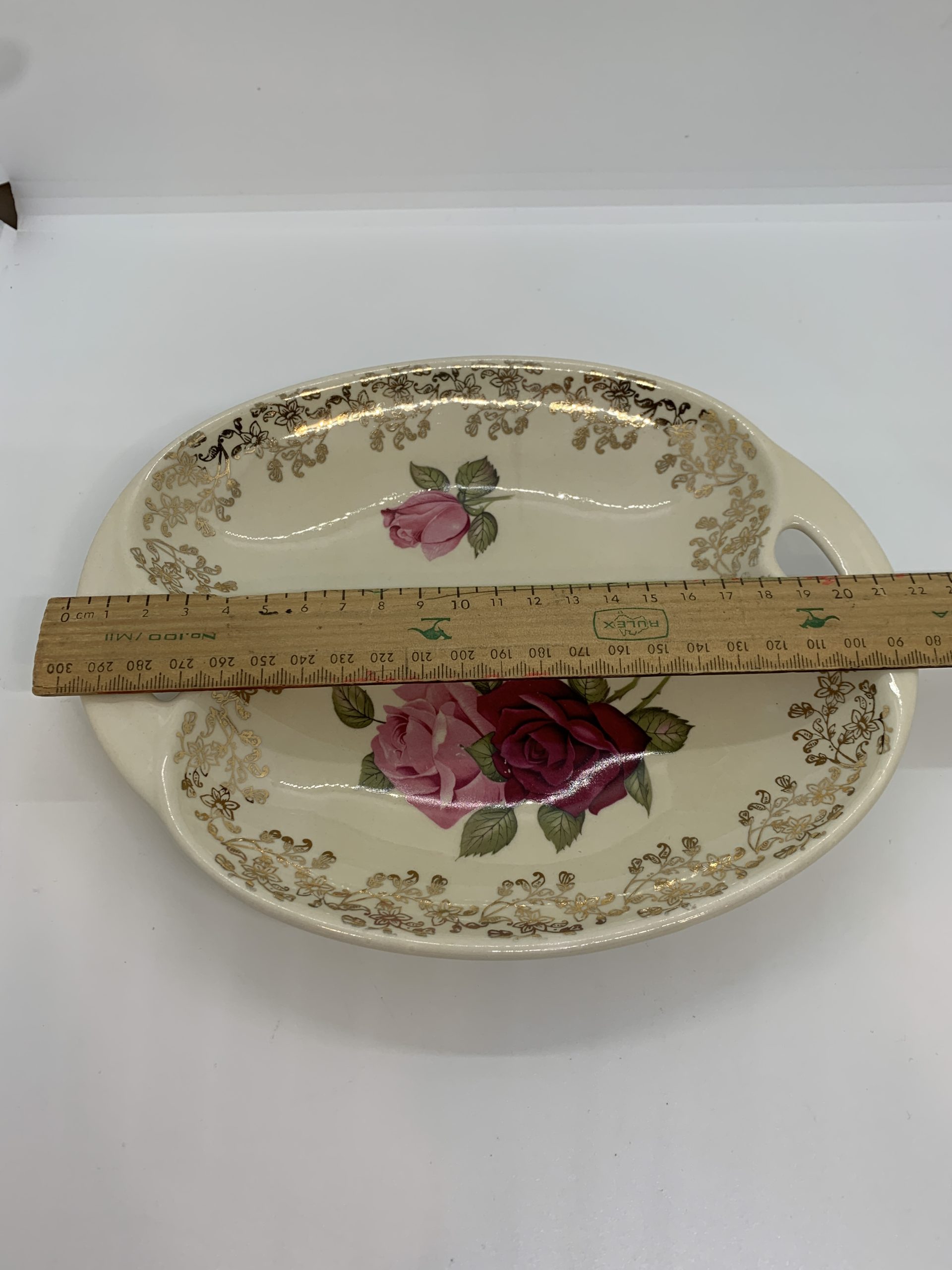 Lord Nelson Ware England Pattern 3323 Two Handled Cake Plate 22cm ...