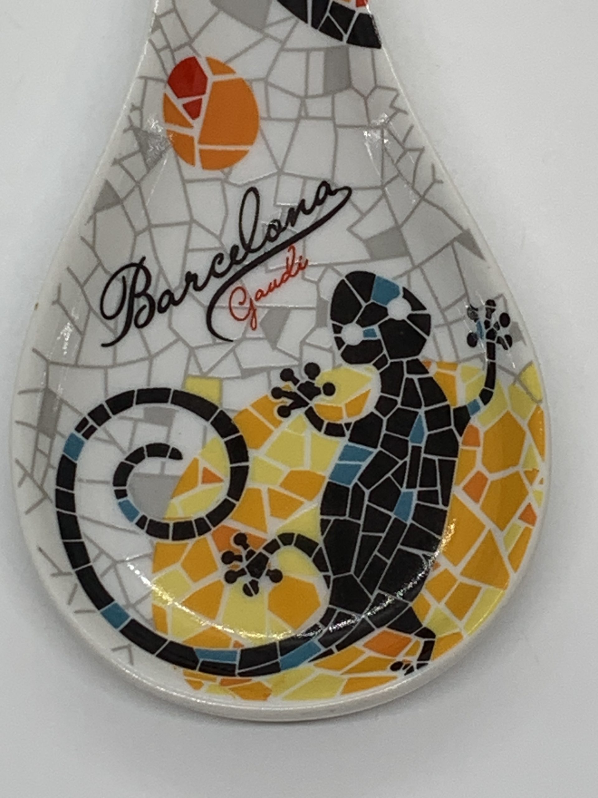 Gaudi Barcelona Spoon Rest 19cm long - Vintage Keepsakes