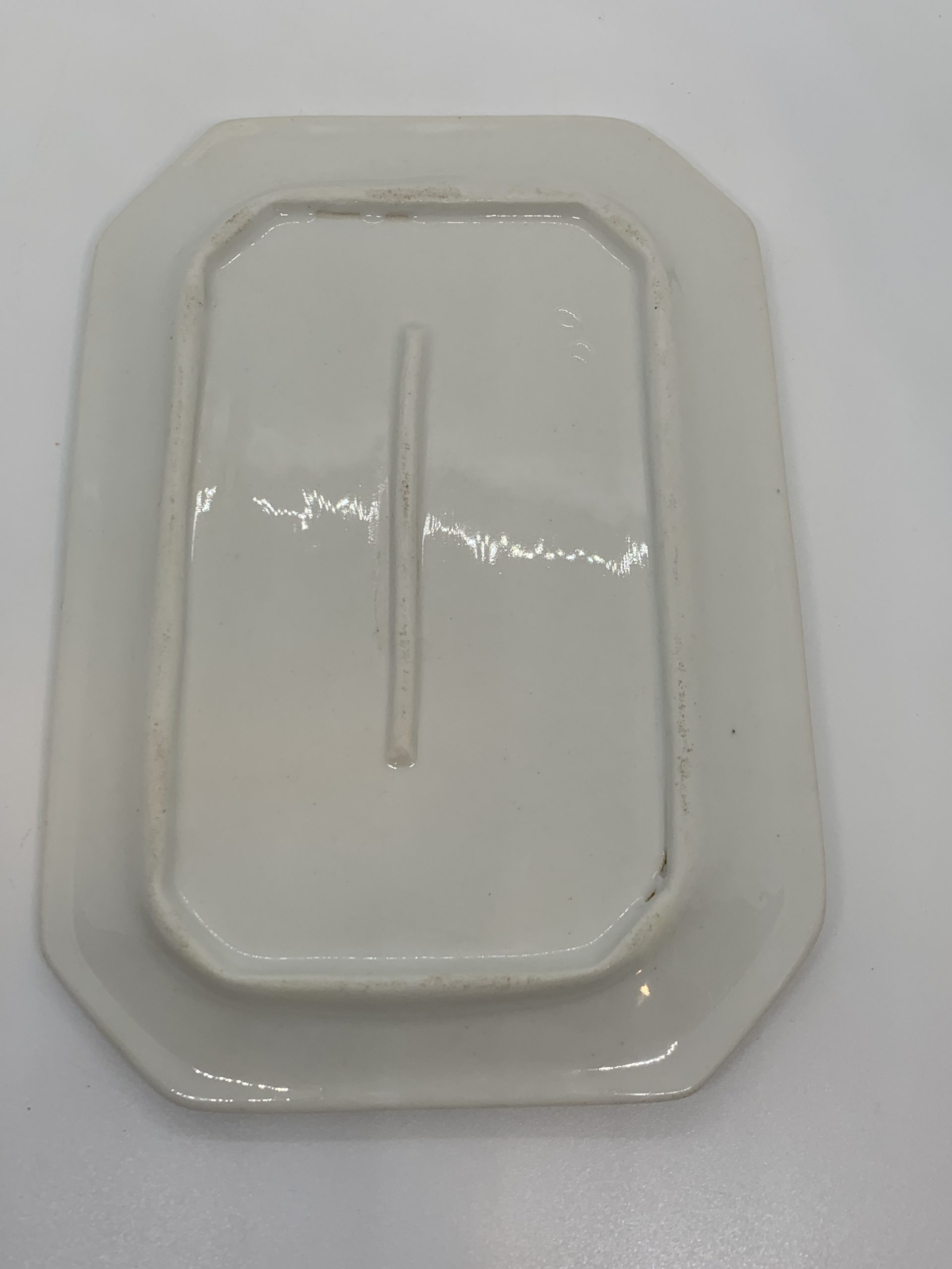 Rectangular Tray hand painted ceramic wheat pattern 22x15cm - Vintage ...