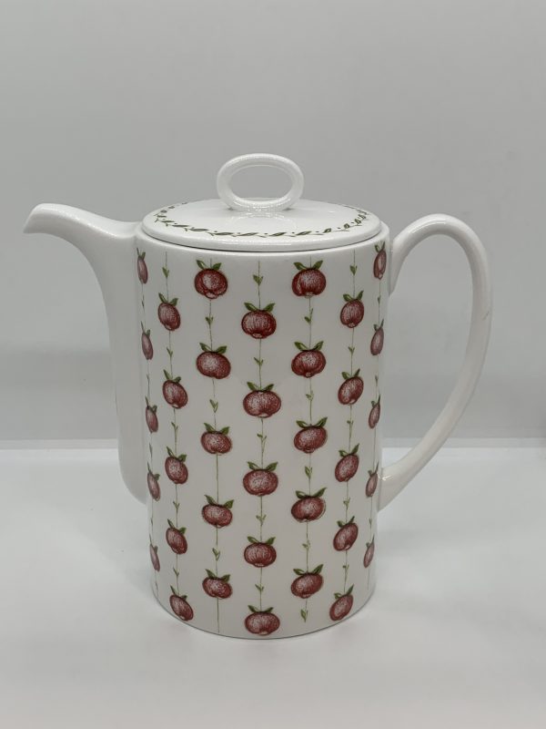 Susie Cooper Bone China Apple Gay Coffee Set - Vintage Keepsakes
