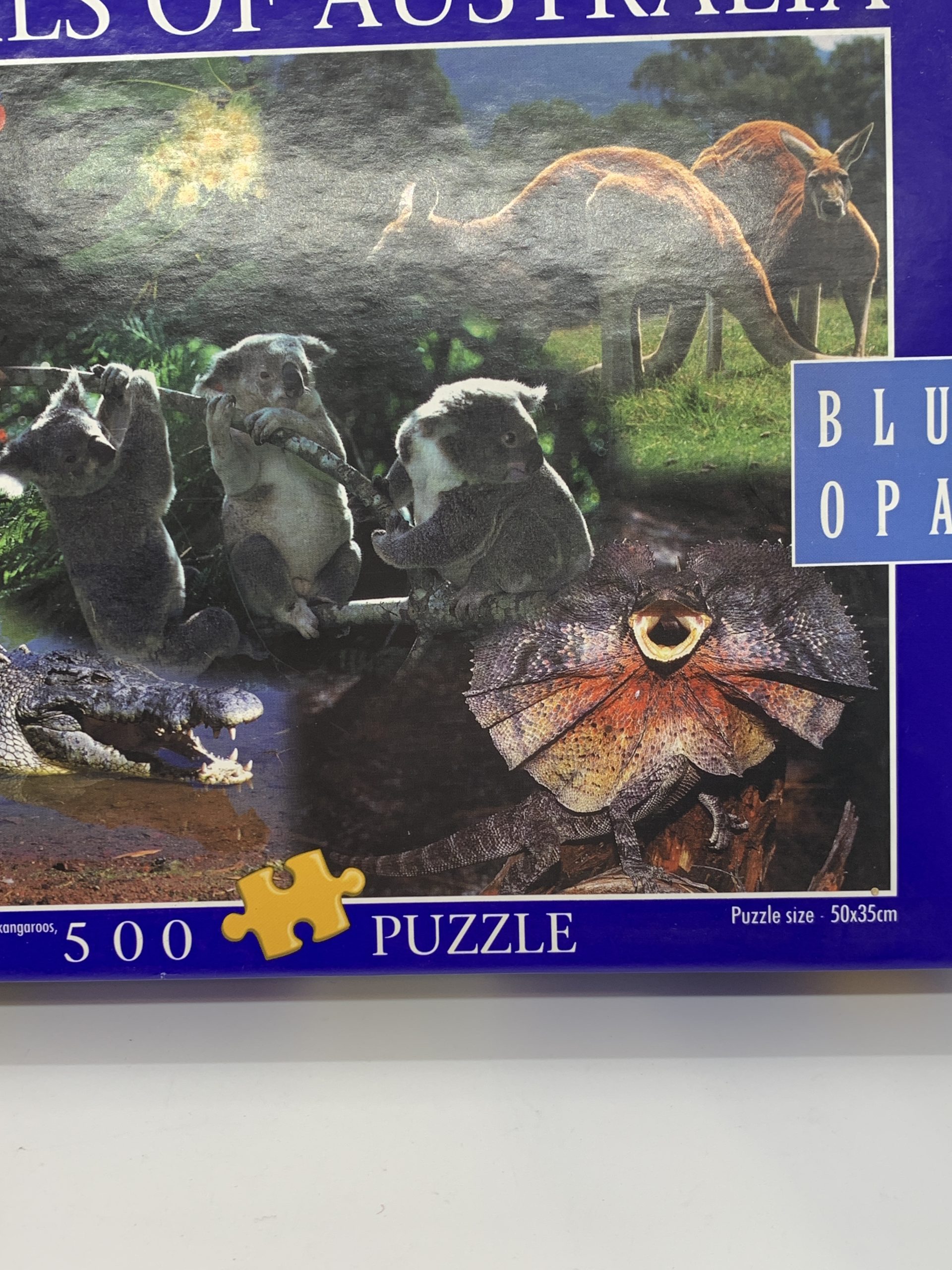 Blue Opal Animals of Australia 500 Piece Jigsaw - Complete - Vintage ...