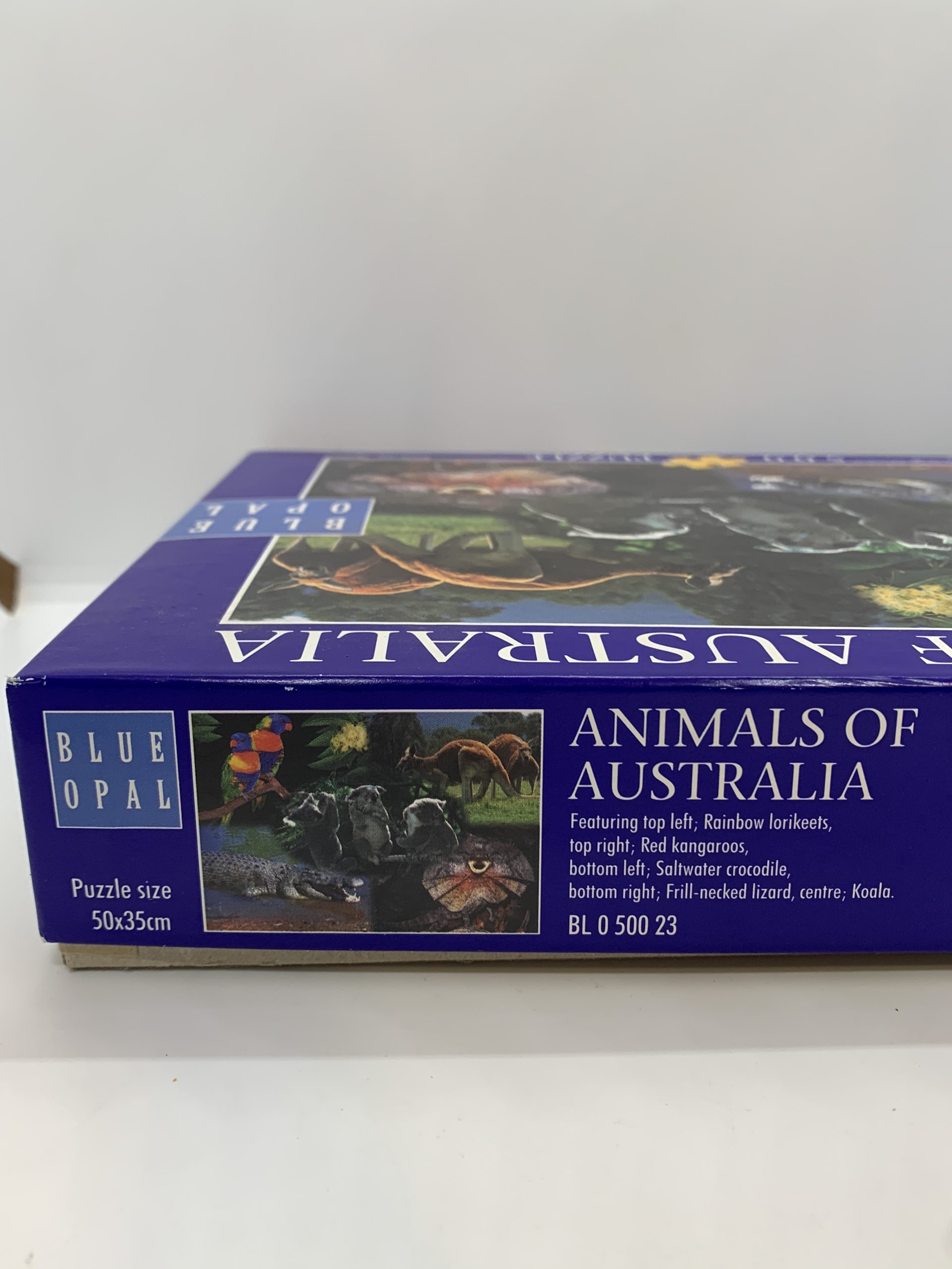 Blue Opal Animals of Australia 500 Piece Jigsaw - Complete - Vintage ...