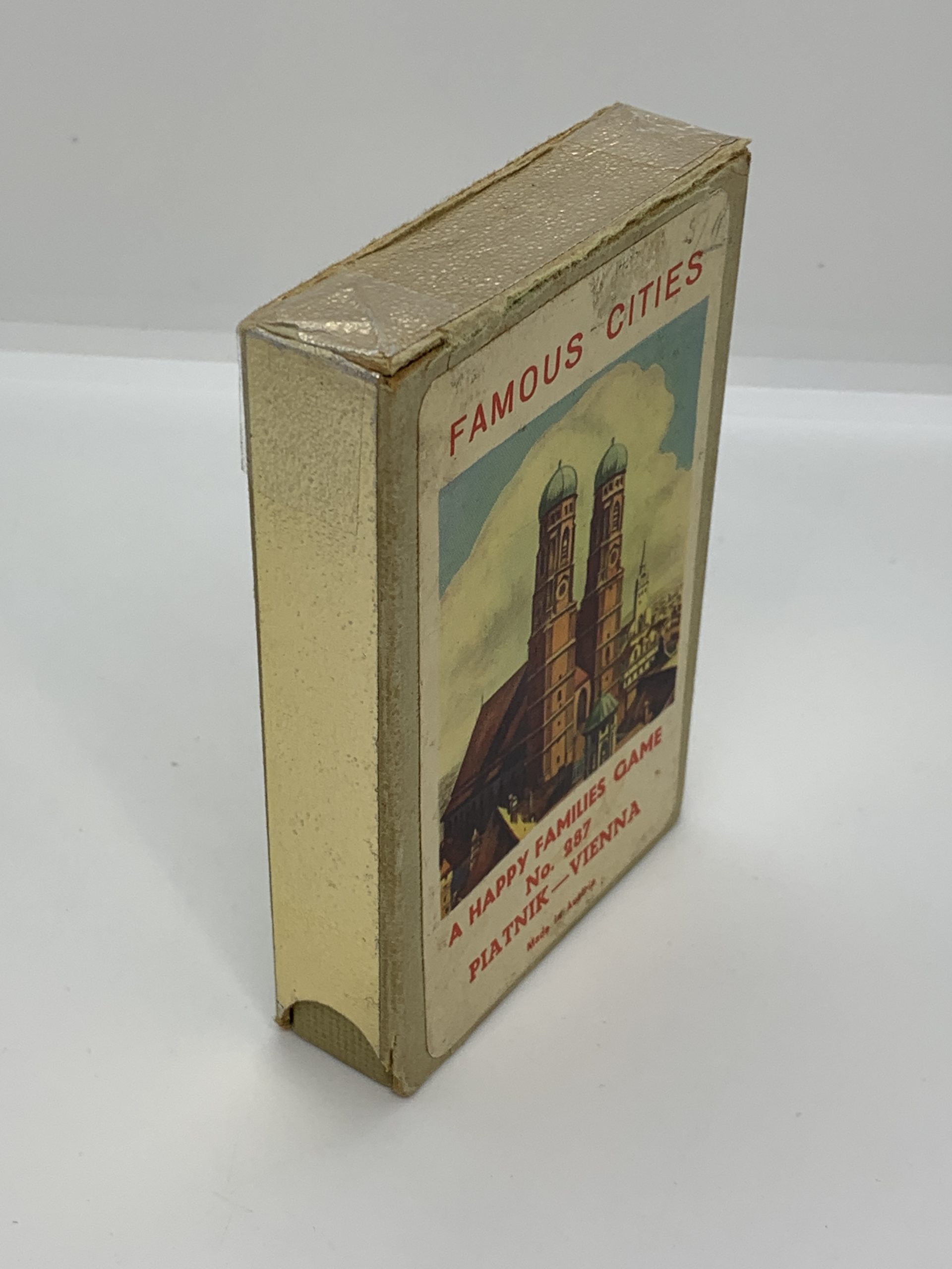 Famous Cities - A Happy Families Game no287 Piatnik Vienna 36 Cards with Instructions - Vintage ...