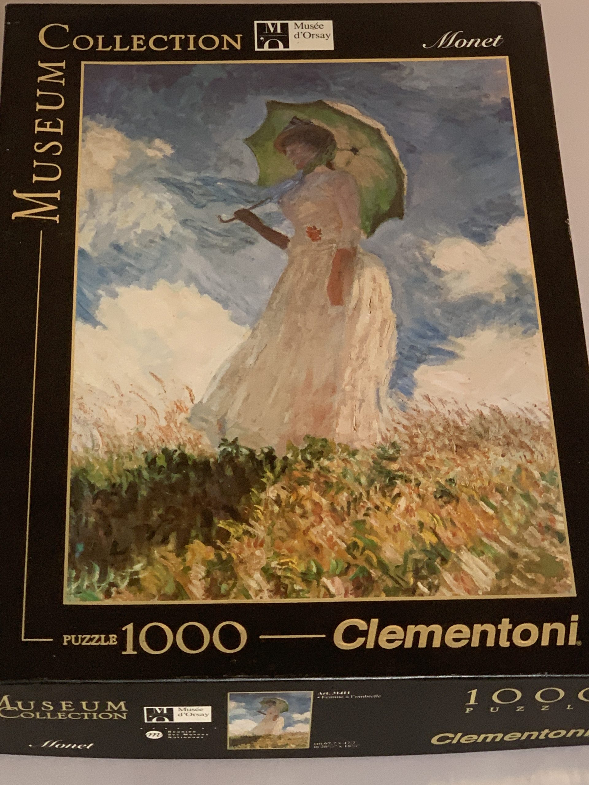 Clemontoni 1000 piece Jigsaw Puzzle Museum Collection - Monet ...