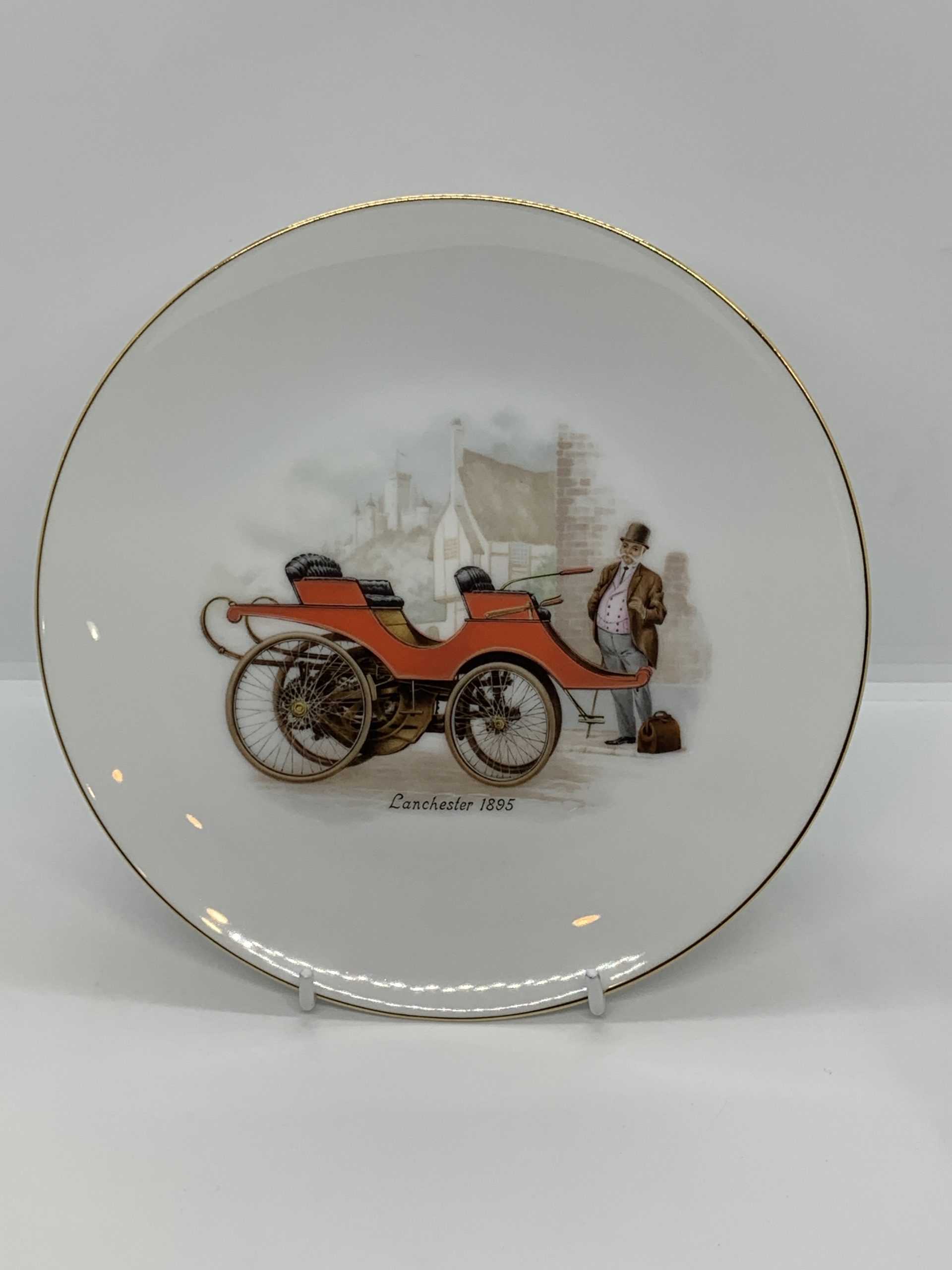 Lanka Porcelain (Sri Lanka) Vintage Car Plate 22cm Plate - Lanchester ...