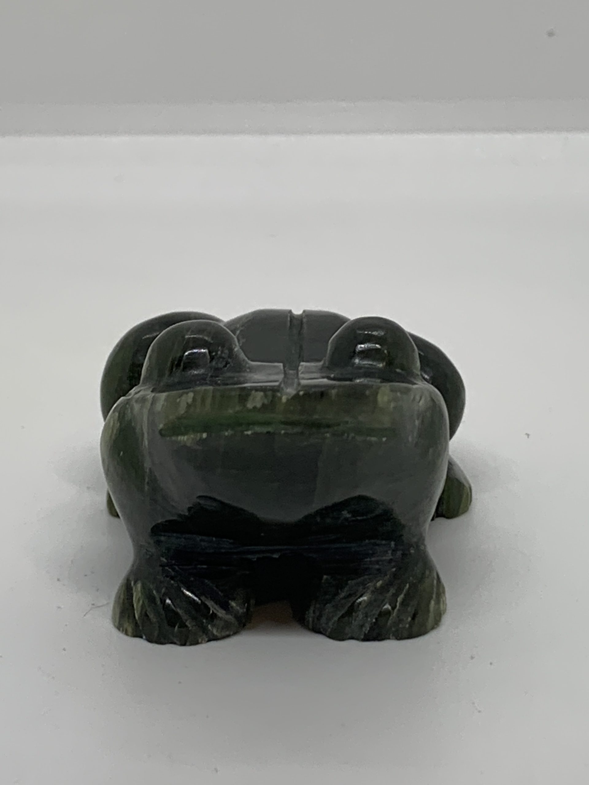 Green Jade Frog 8cm - Vintage Keepsakes