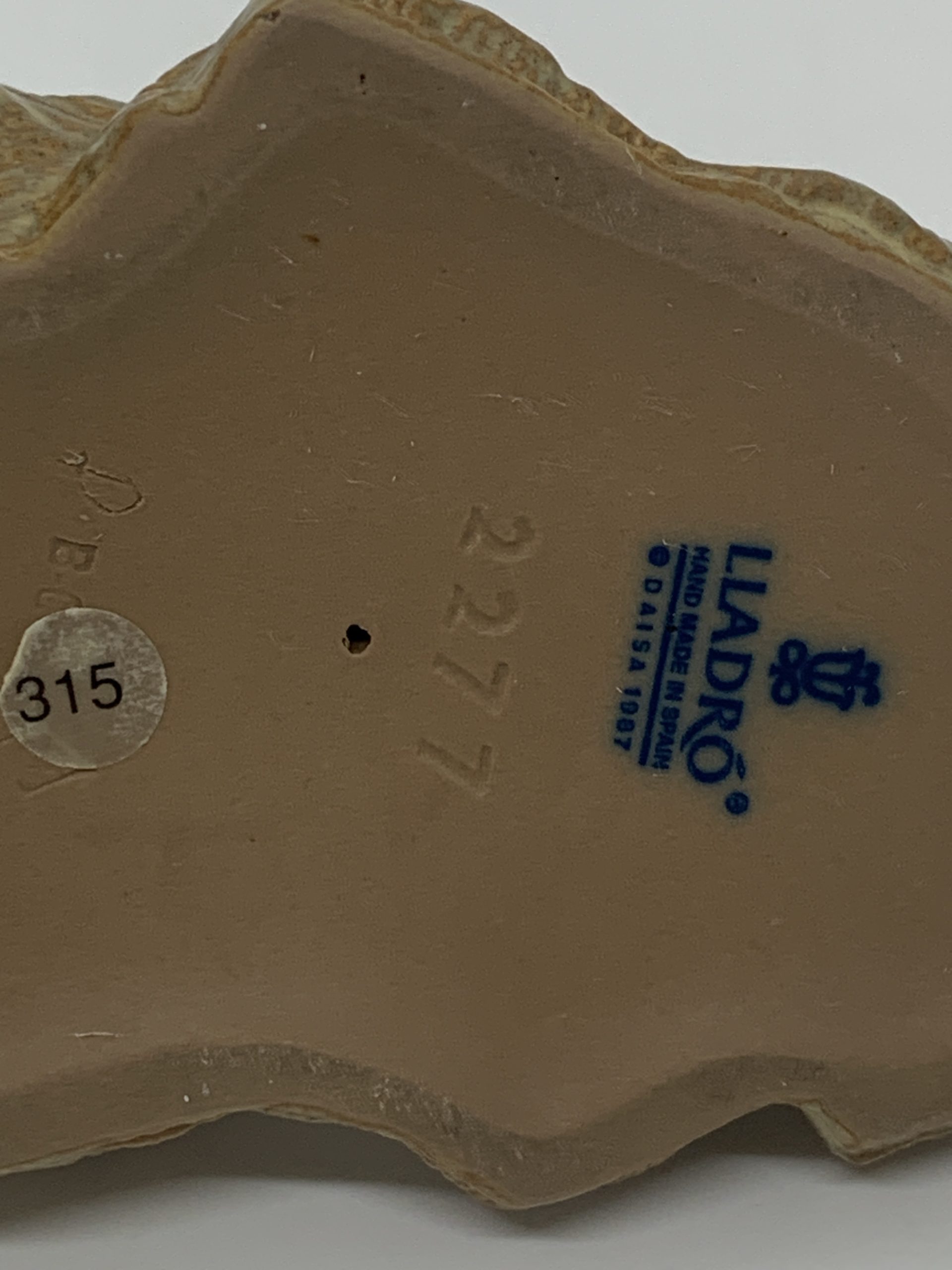 Lladro Baby Jesus Nativity Figurine Gres - Model 2277 - Vintage Keepsakes