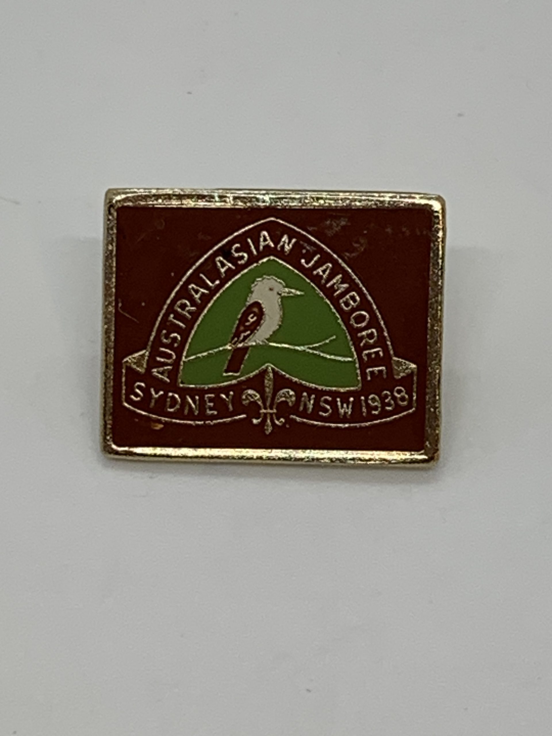 Australasain Scout Jamboree Sydney NSW 1938 Pin Hat Badge - Vintage ...