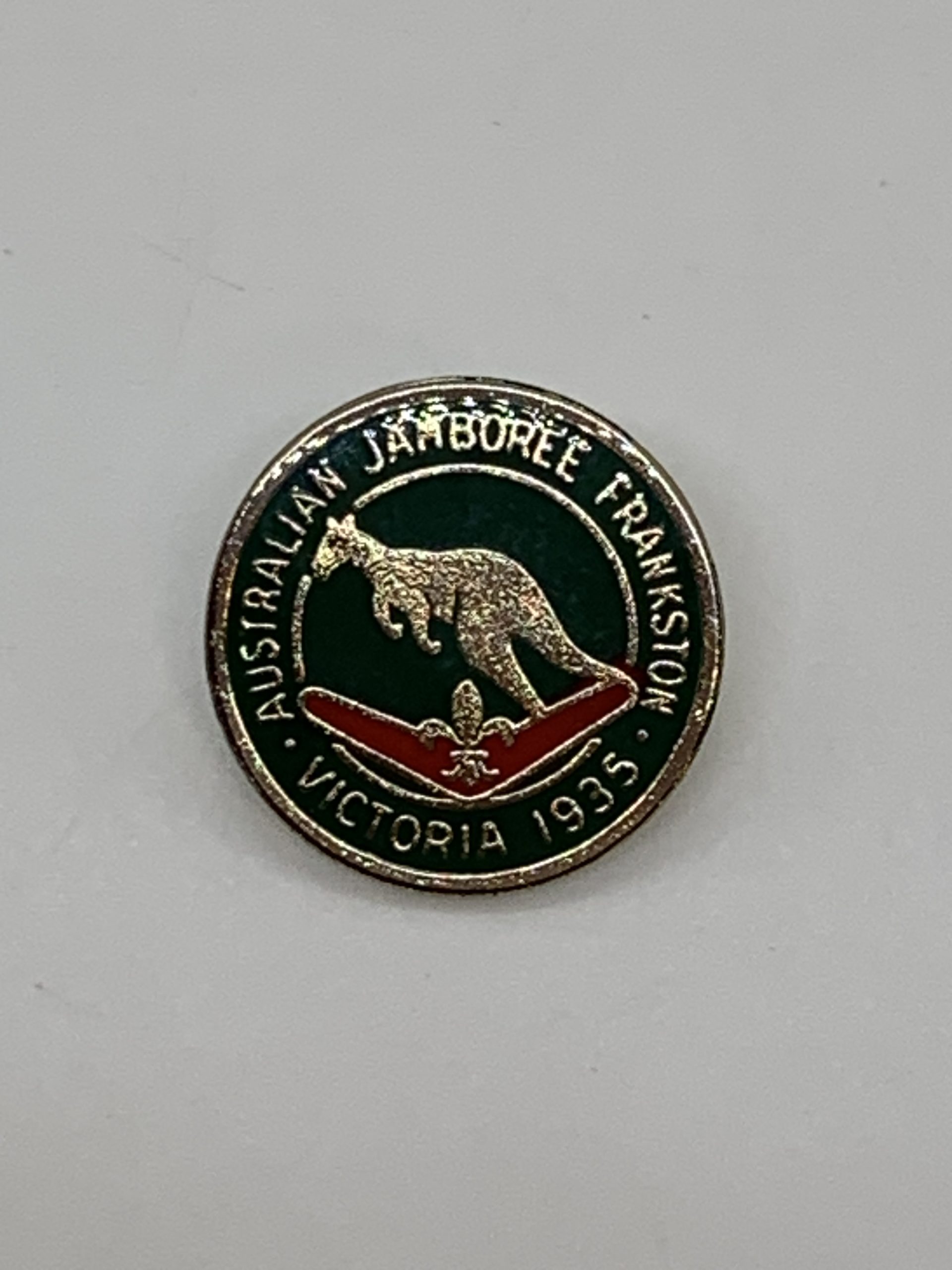 Australian Jamboree Frankston Victoria 1935 - Scout Pin - Vintage Keepsakes