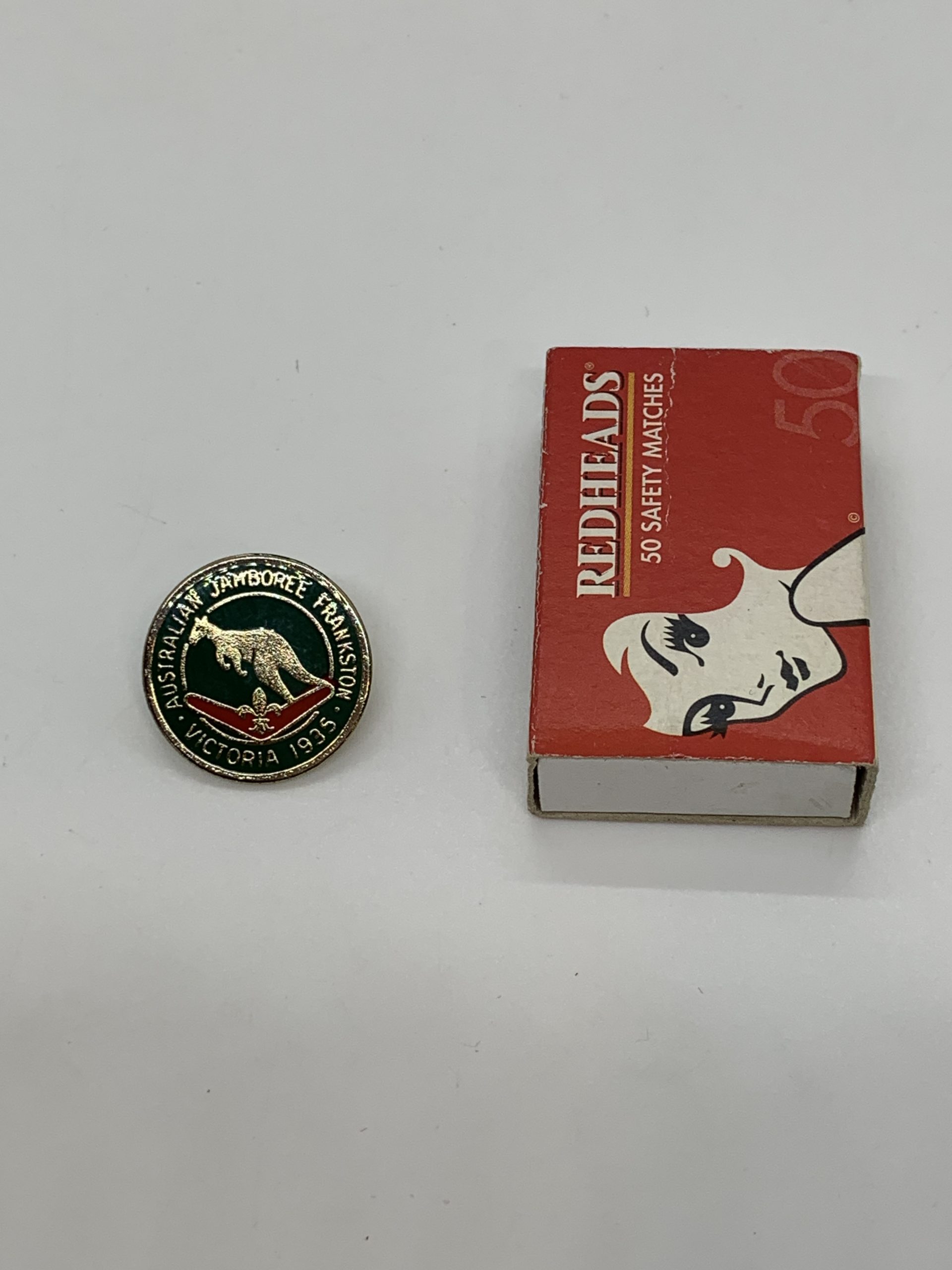 Australian Jamboree Frankston Victoria 1935 - Scout Pin - Vintage Keepsakes