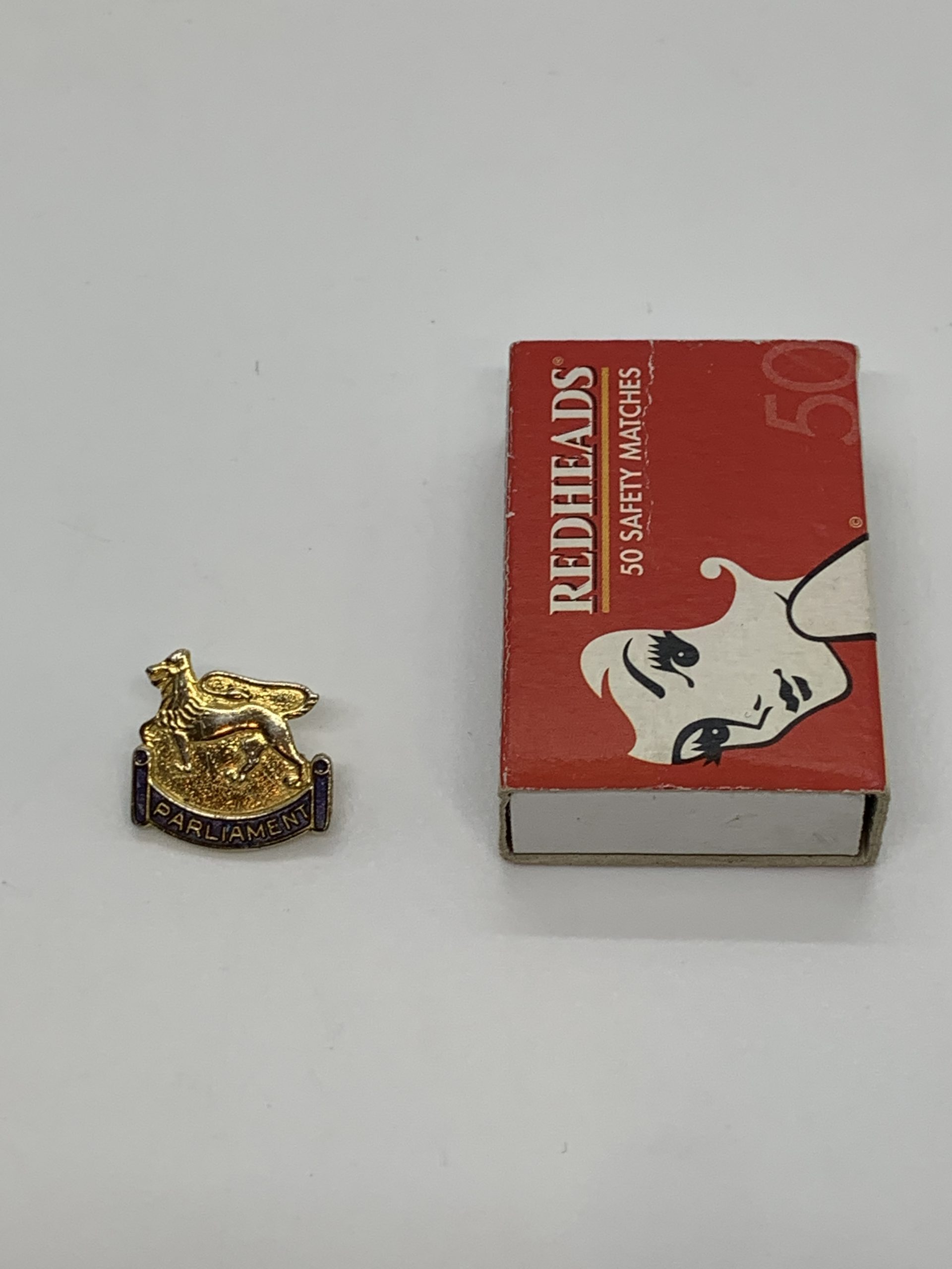 Wesley College Parliament Badge - Vintage Keepsakes