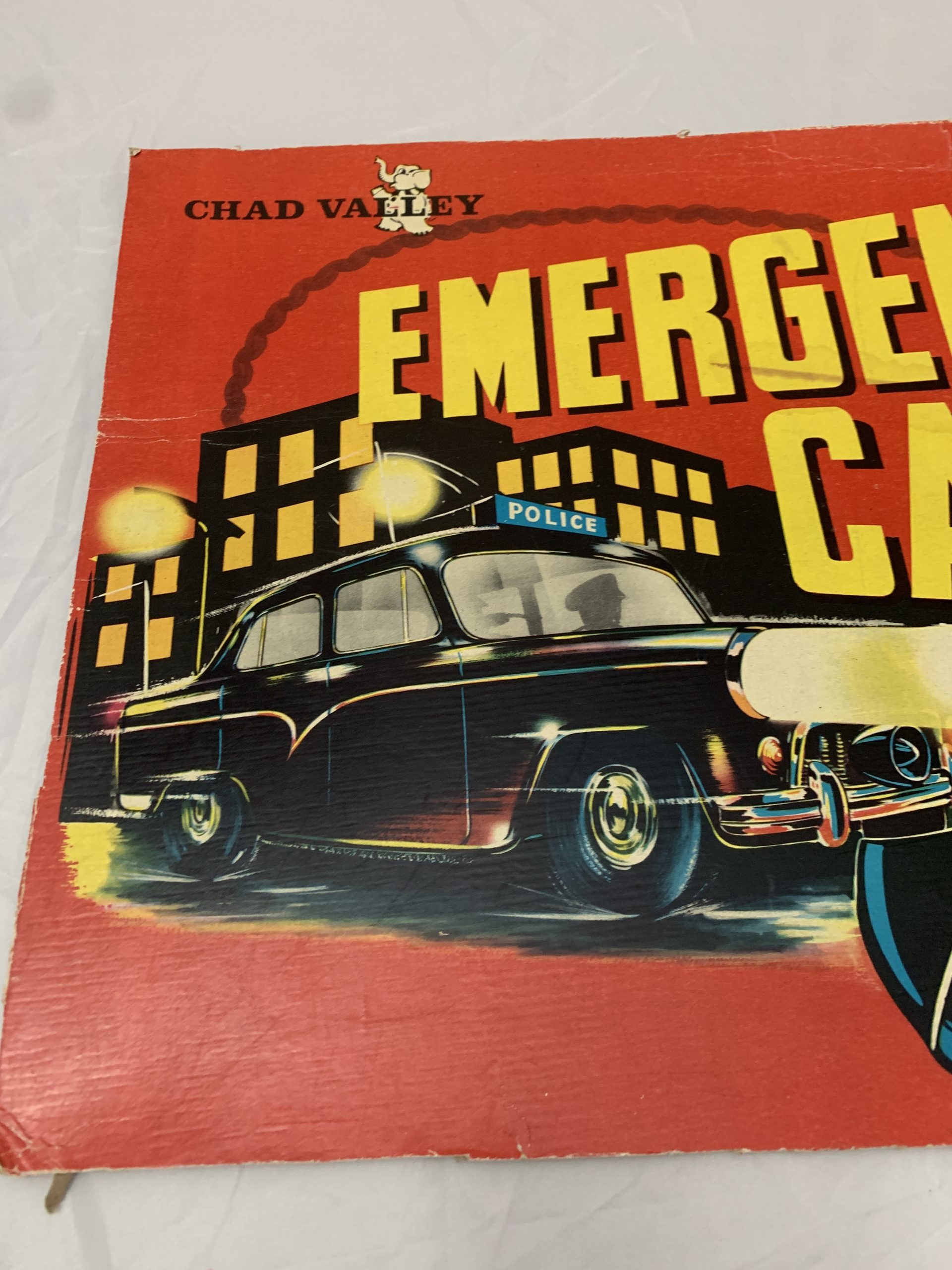 Vintage Emergency Call Board Game - by Chad Valley - Incomplete ...