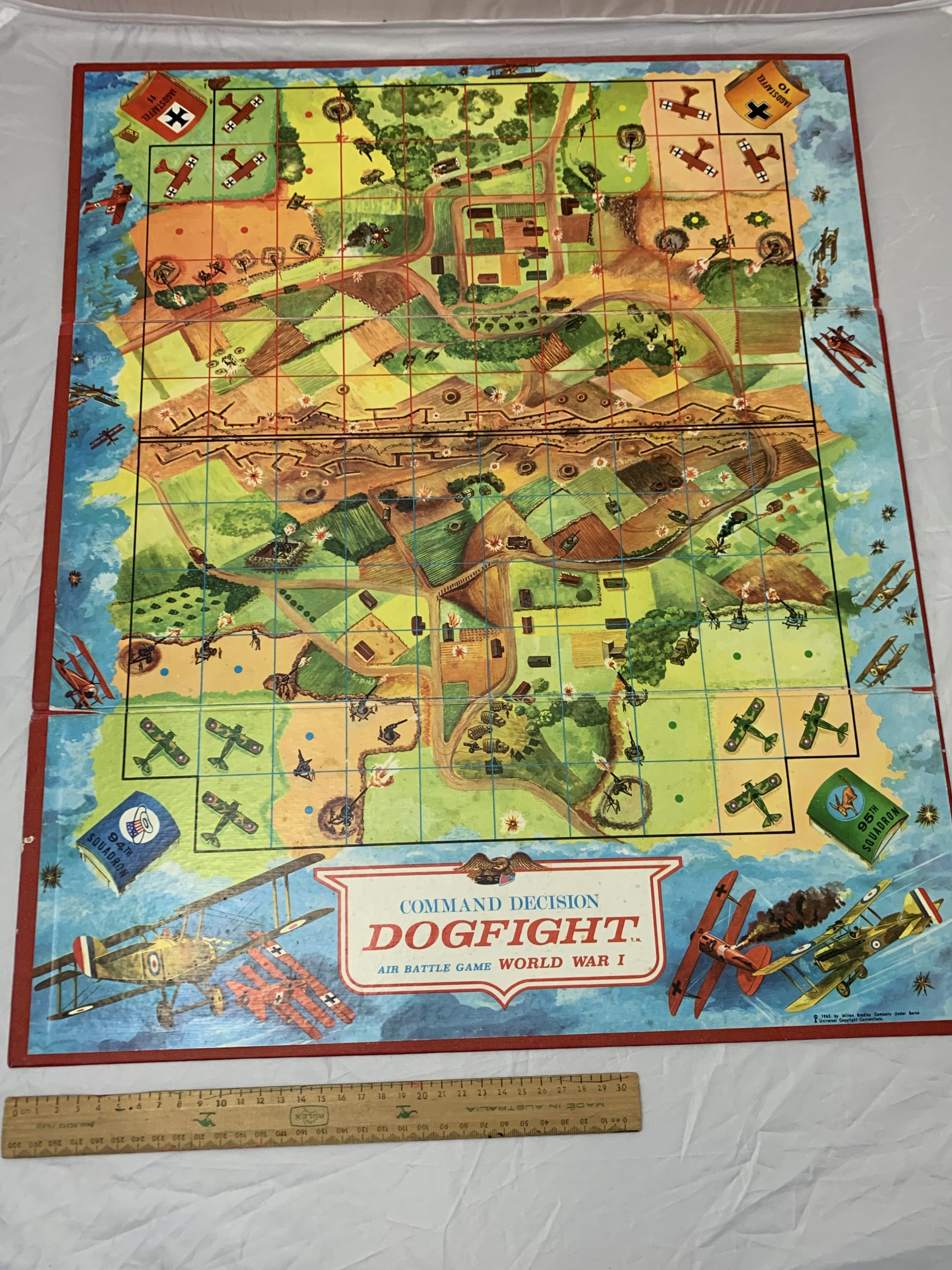 Vintage Command Decision - Dog Fight - Air Battle Game - 1963 - Tri ...