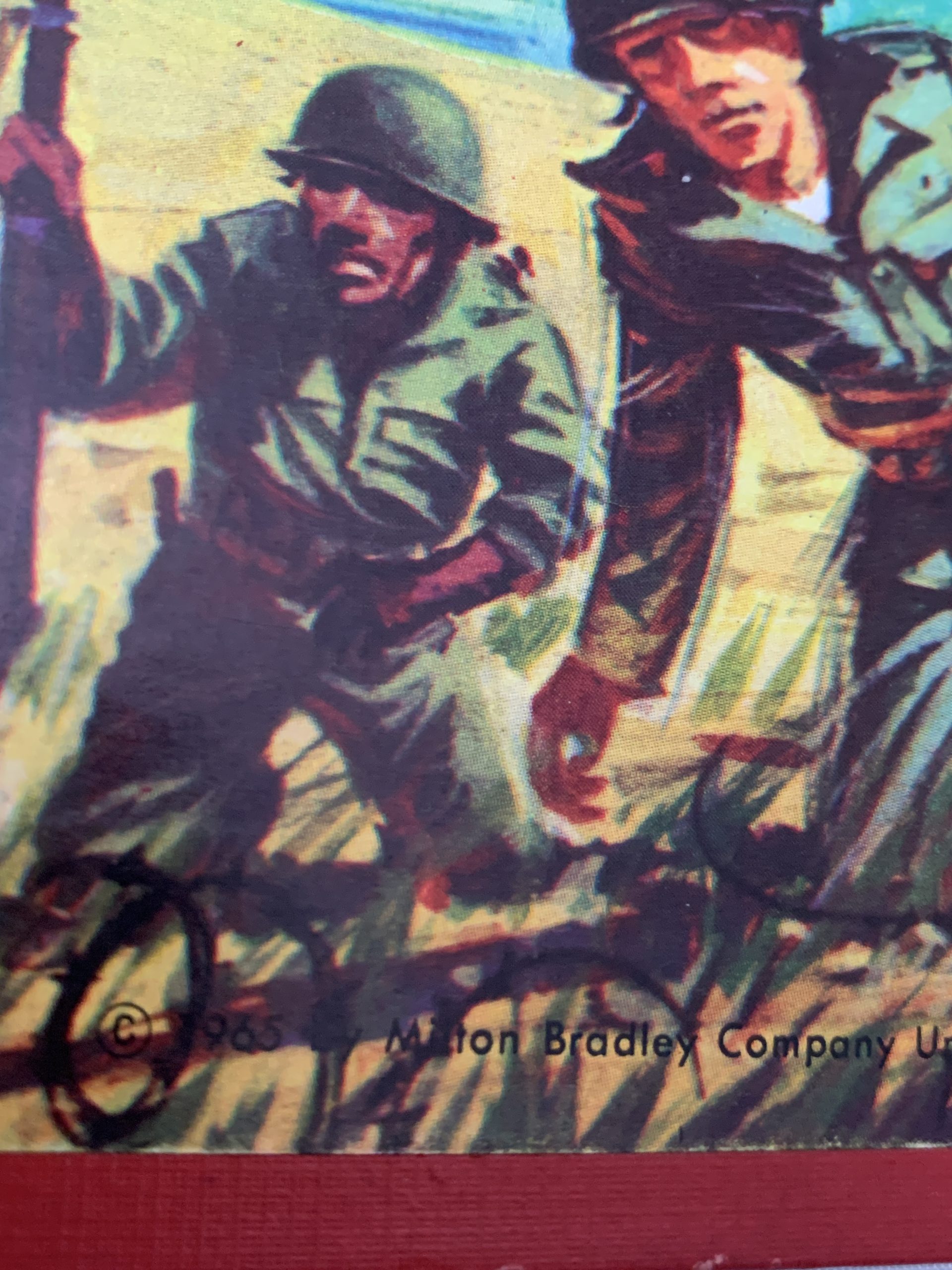 Vintage Command Decision - Hit the Beach - World War II Game - Tri Fold ...