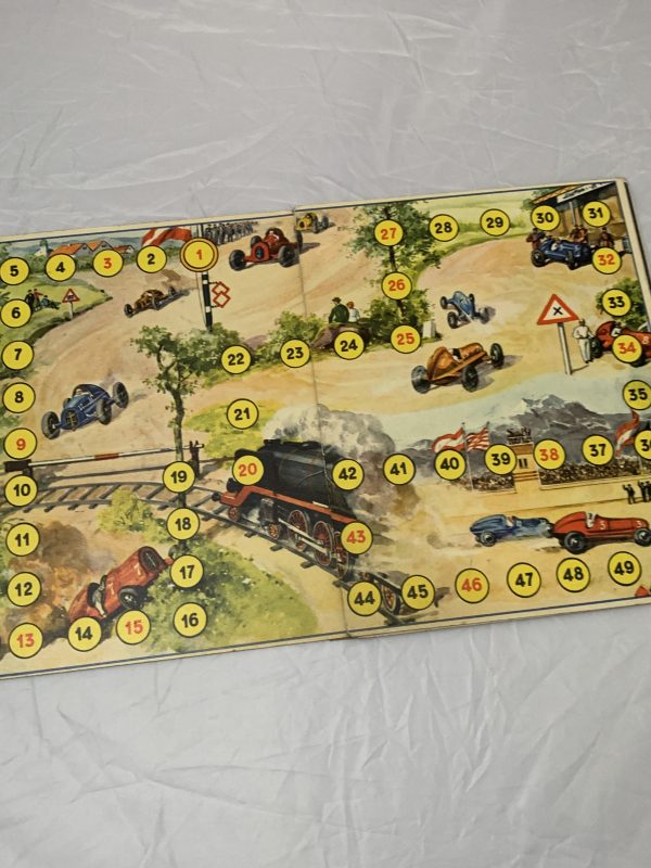 Antique Game Board Book - Mother Goose - Pit Stop - Boards Only ...