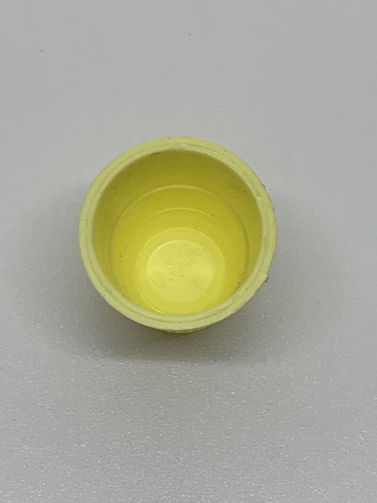 Plastic Thimble Drink Coca Cola - Vintage Keepsakes