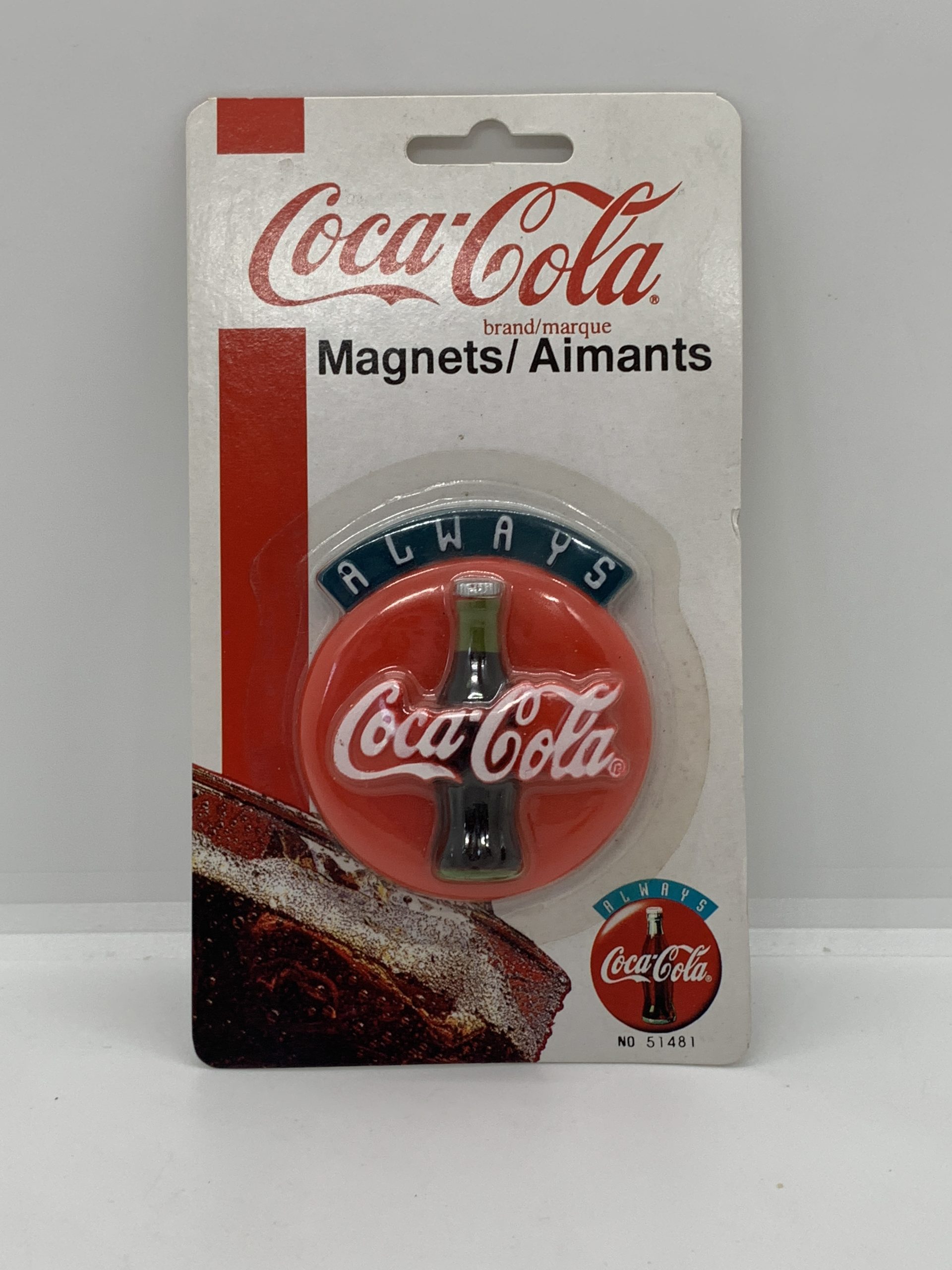 Coca Cola Brand Magnet - Always Coca Cola - in original package ...
