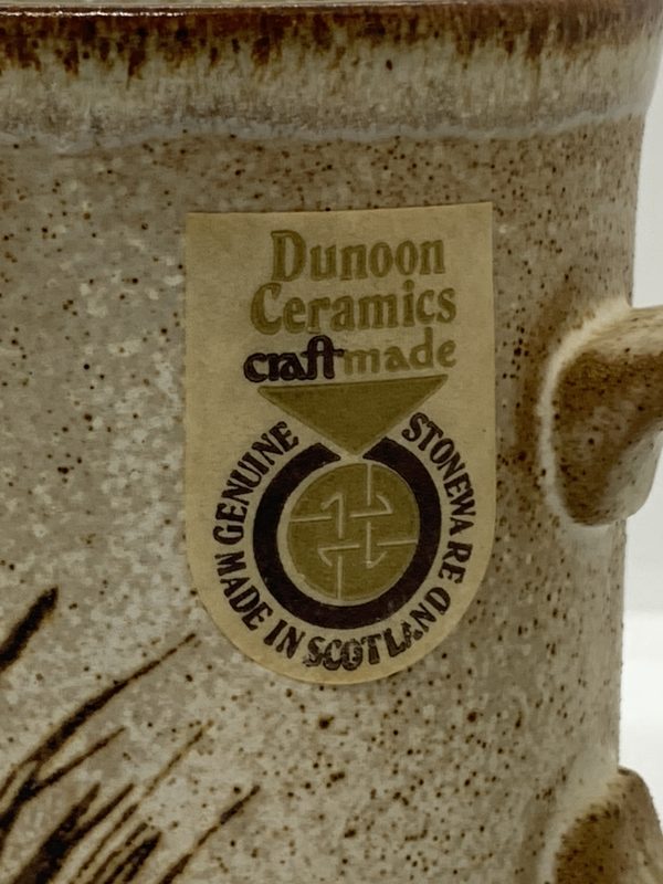 Vintage Dunoon Ceramics Mug with Duck Picture - Vintage Keepsakes