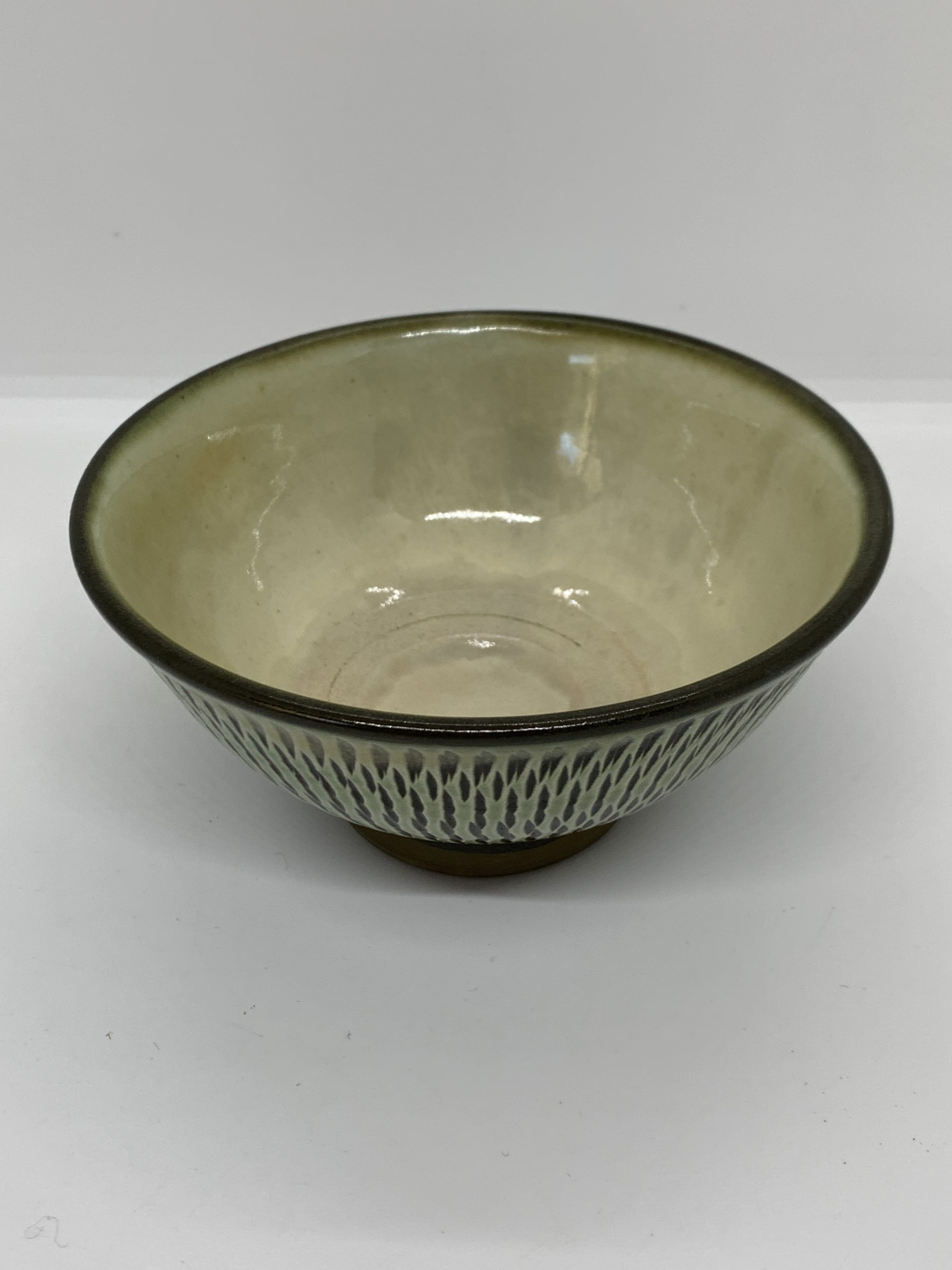 Japanese Kobachi Pottery Bowl 14cm wide - Vintage Keepsakes
