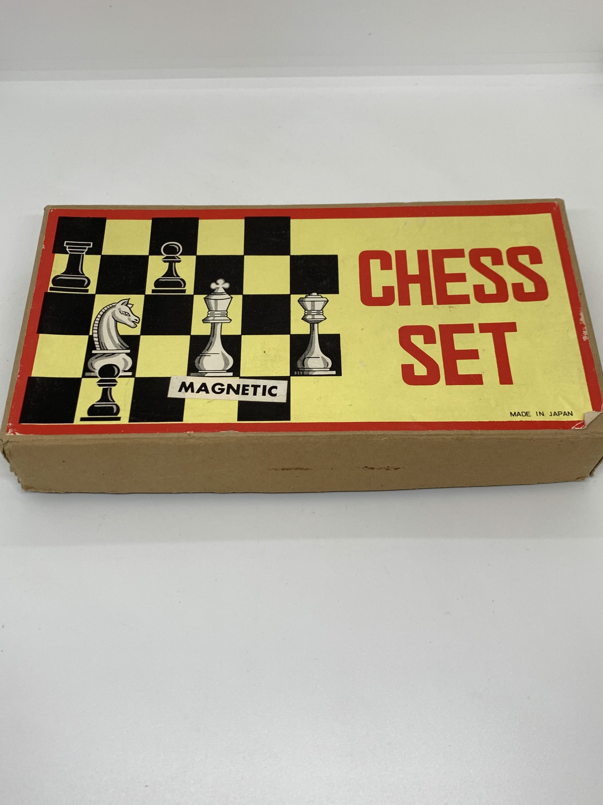 Magnetic Chess Set - Made in Japan - 24x24cm - in original box ...