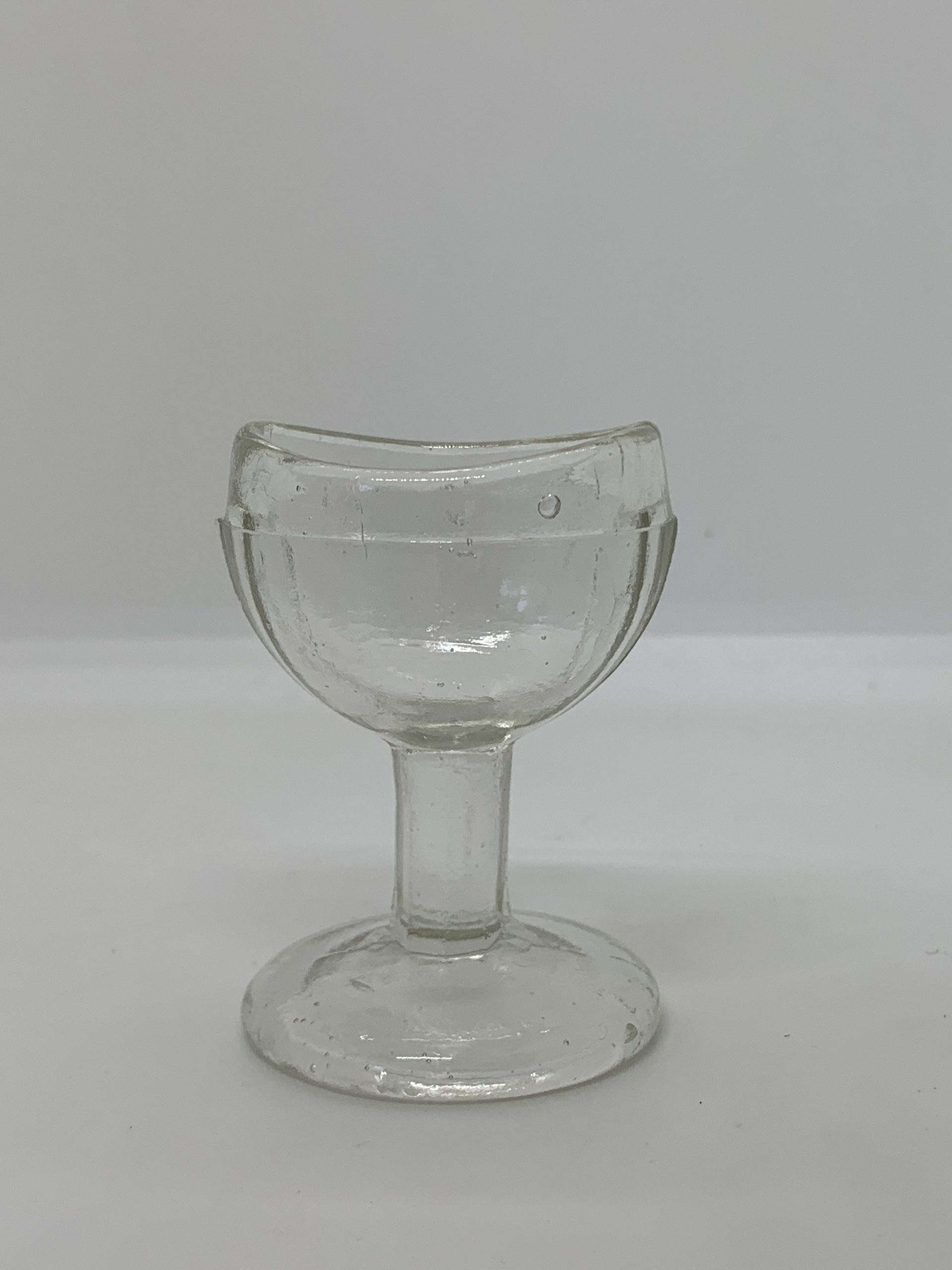 Pressed Glass Eye Glass Cup - Vintage Keepsakes