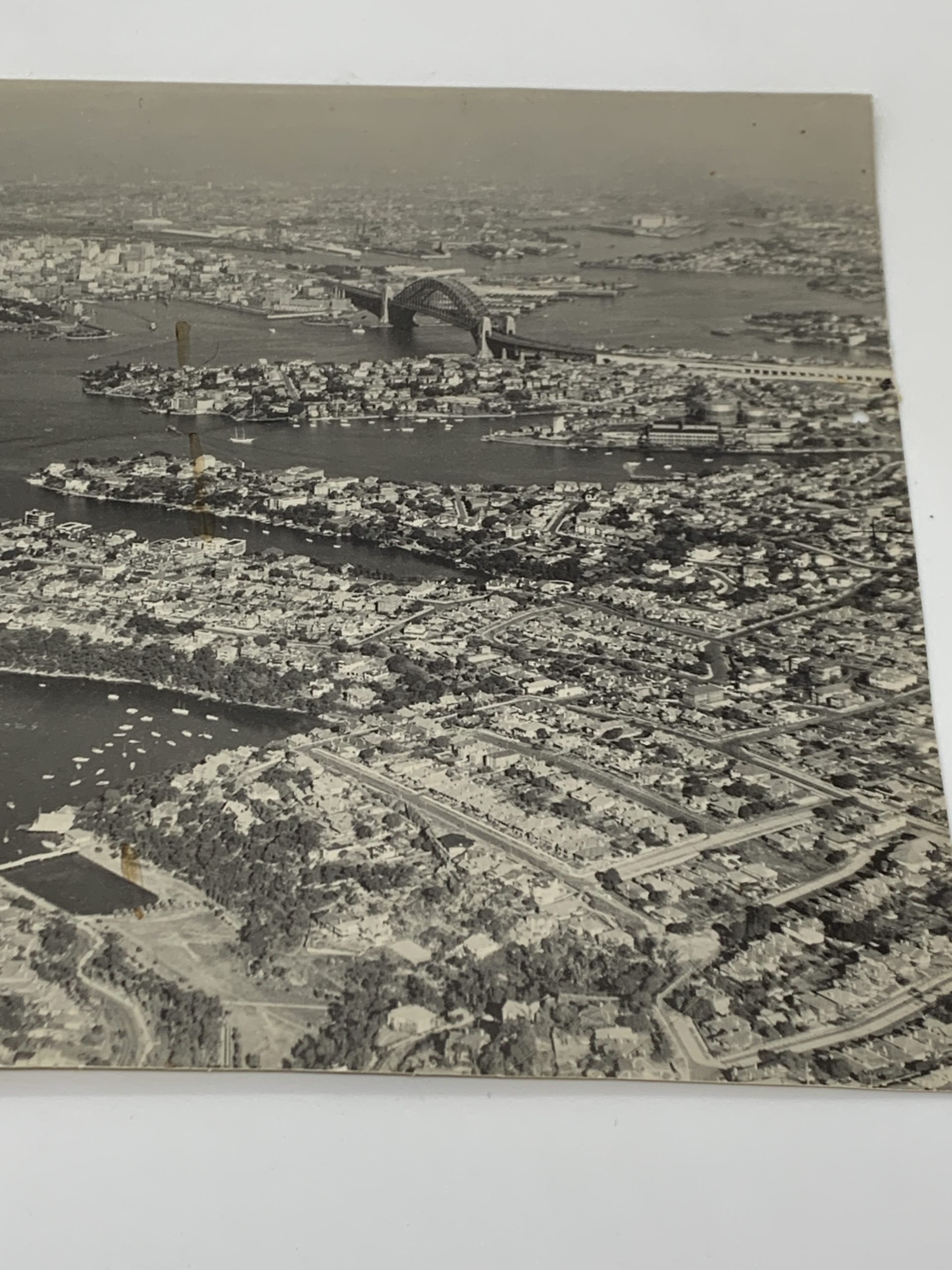 Vintage Sydney Aerial Photo taken by F24 RAAF Camera in 1943 - 20x25cm ...