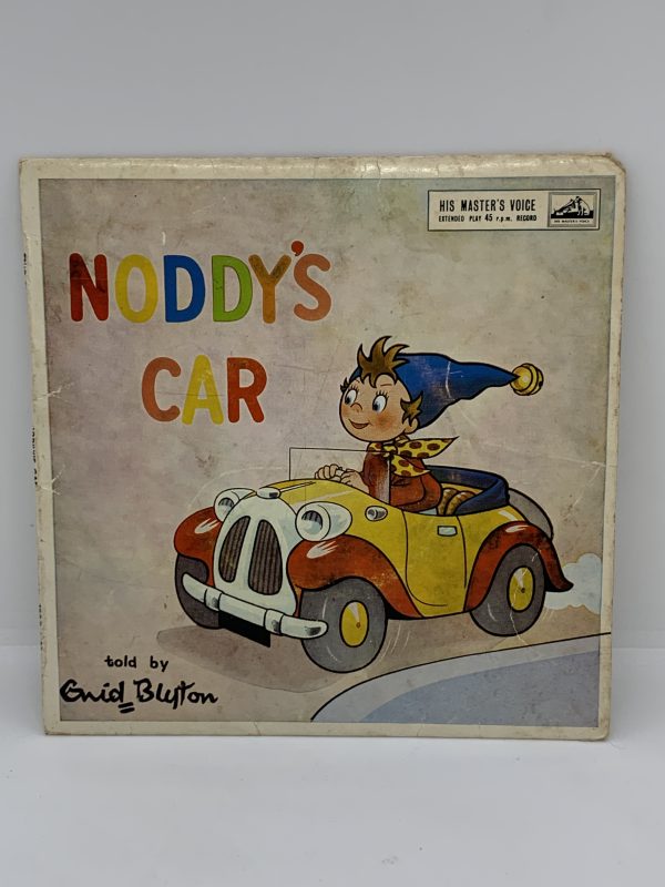 Noddys Car HMV 45 Record told by Enid Blyton - Vintage Keepsakes