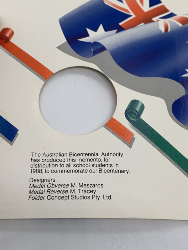 Bicentennial Momento for School Students Coin - Vintage Keepsakes