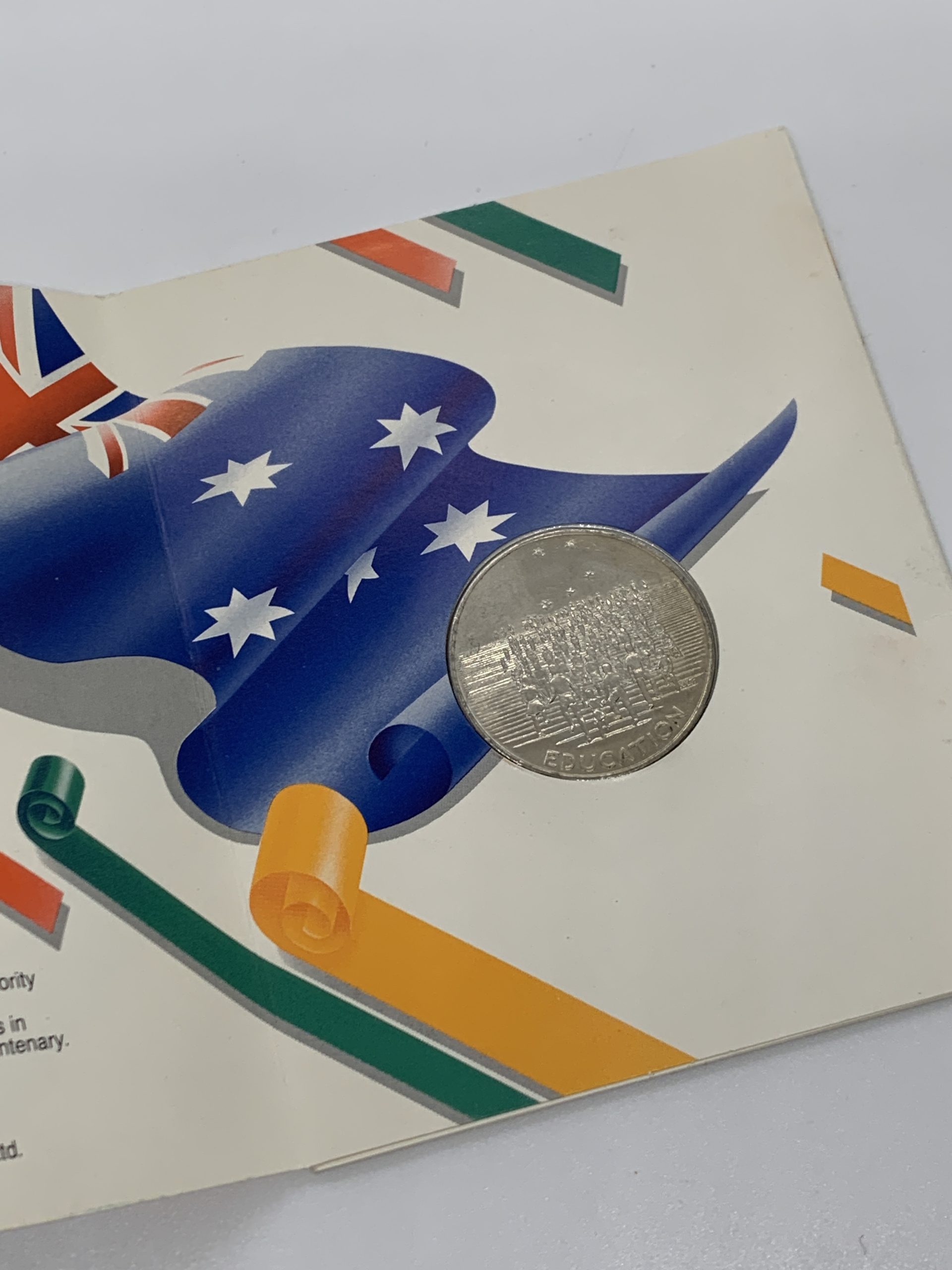 Bicentennial Momento for School Students Coin - Vintage Keepsakes